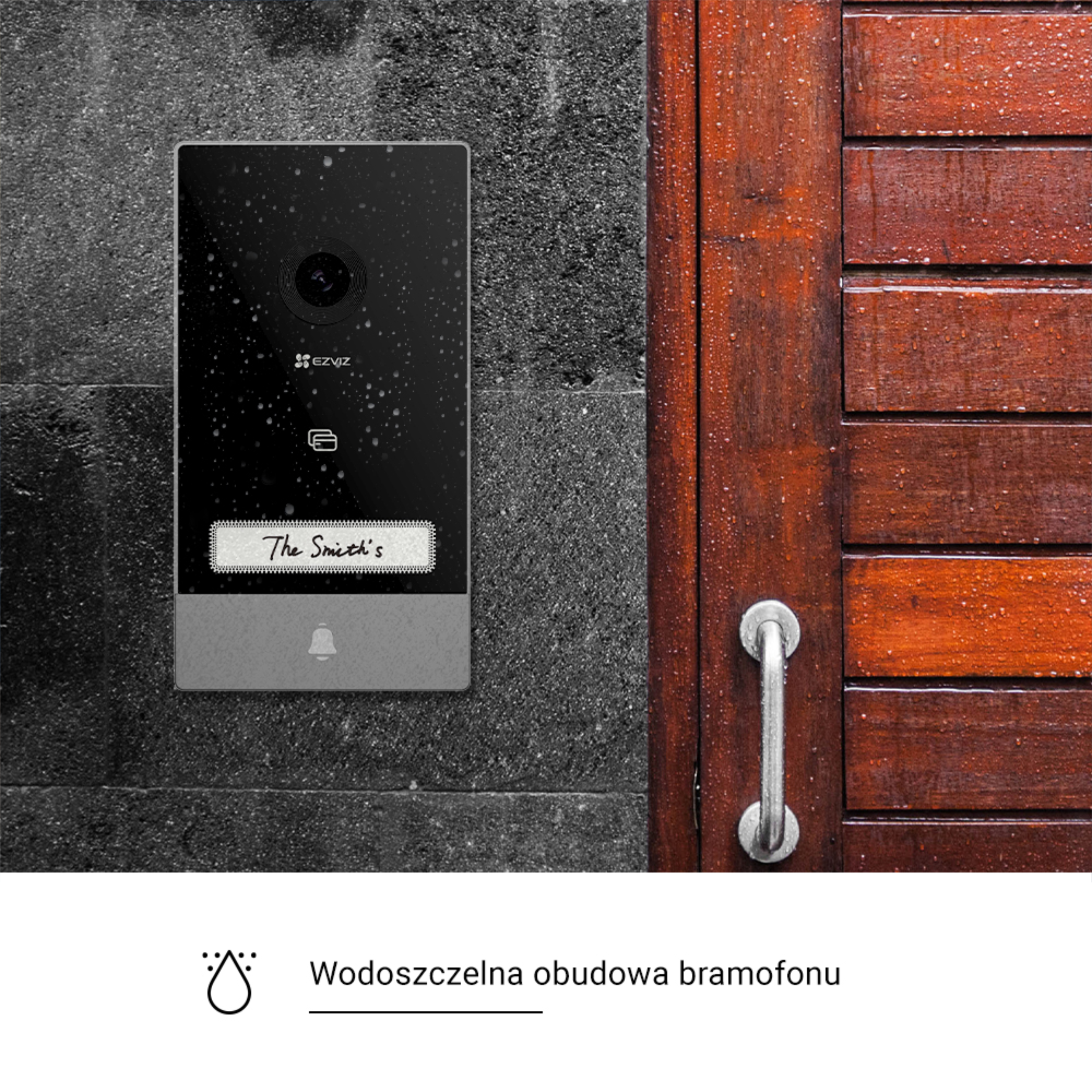 Wideodomofon przewodowy CS-HP7-R100-1W2TFC EZVIZ - Leroy Merlin