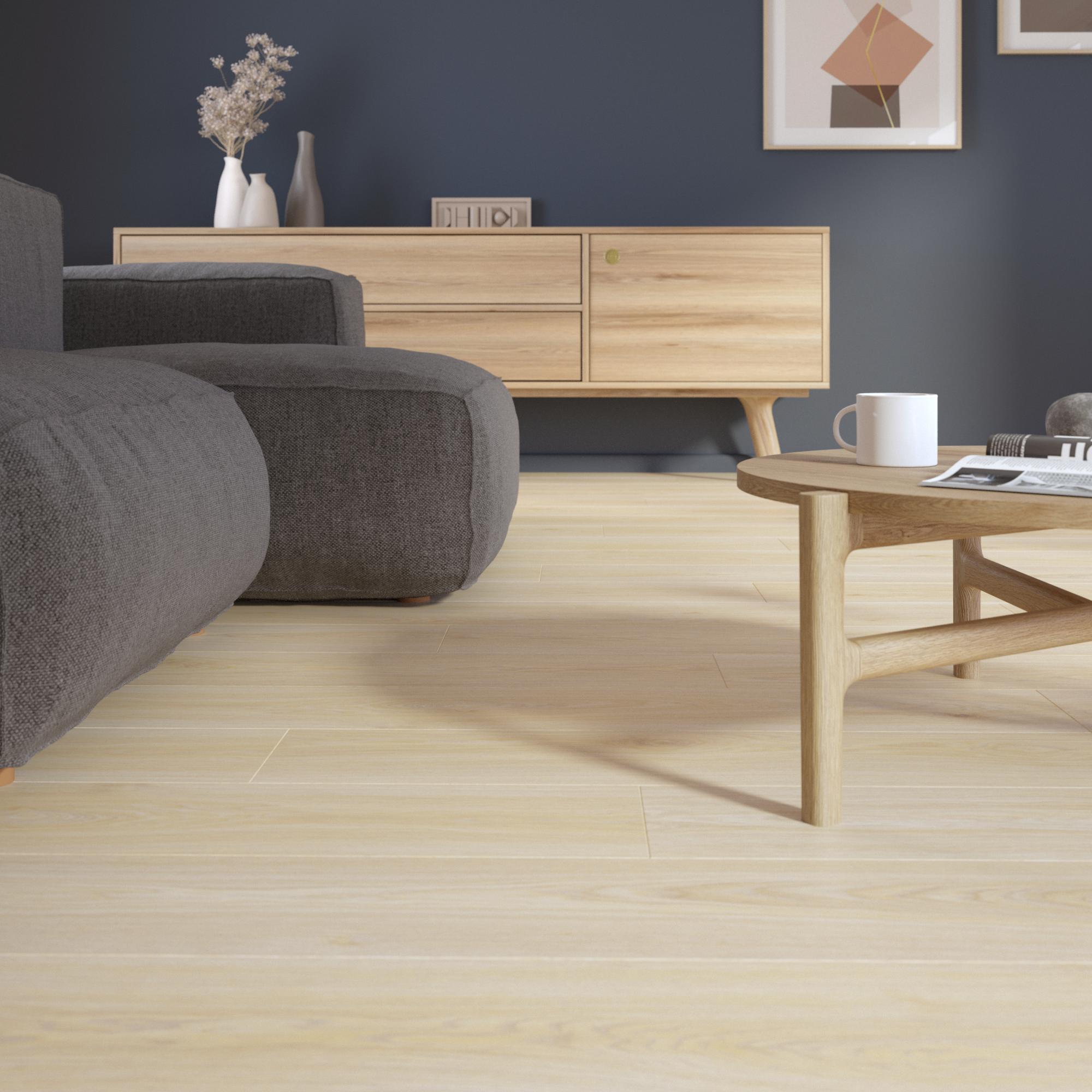 Sol stratifié intenso ARTENS DESIGN kenmare, Ep.8 mm | Leroy Merlin