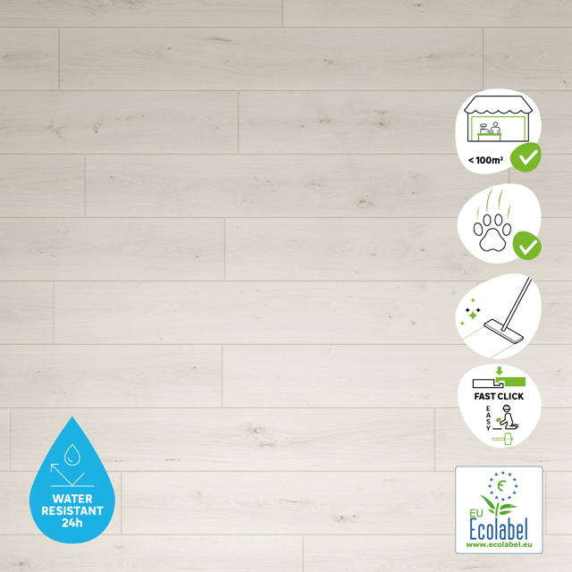 Panele podłogowe laminowane ARTENS: AC3, AC4, AC5, z V-fugą - Leroy Merlin