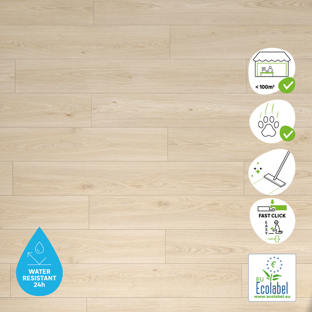 Panele podłogowe laminowane wodoodporne - Leroy Merlin