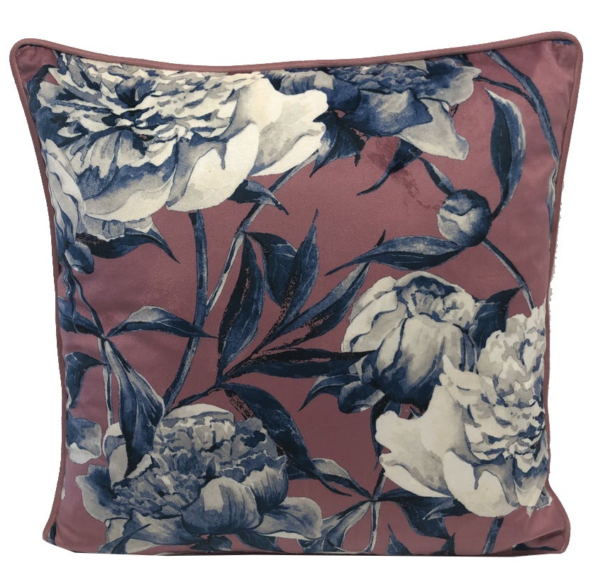 Coussin fleur, rose l.45 x H.45 cm | Leroy Merlin