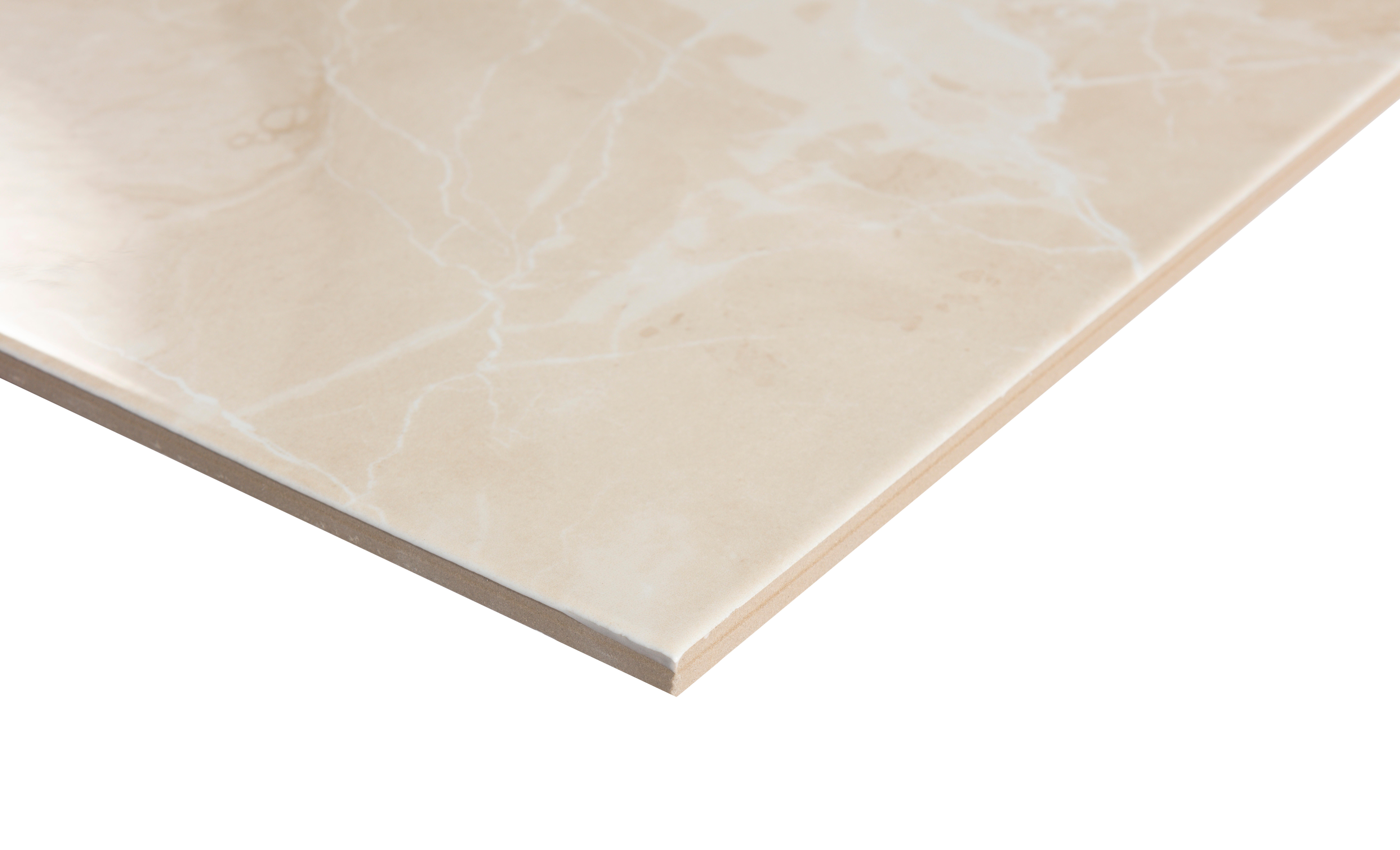 Suelo porcelánico Earthstone efecto mármol beige 60x120 cm C1 | Leroy ...