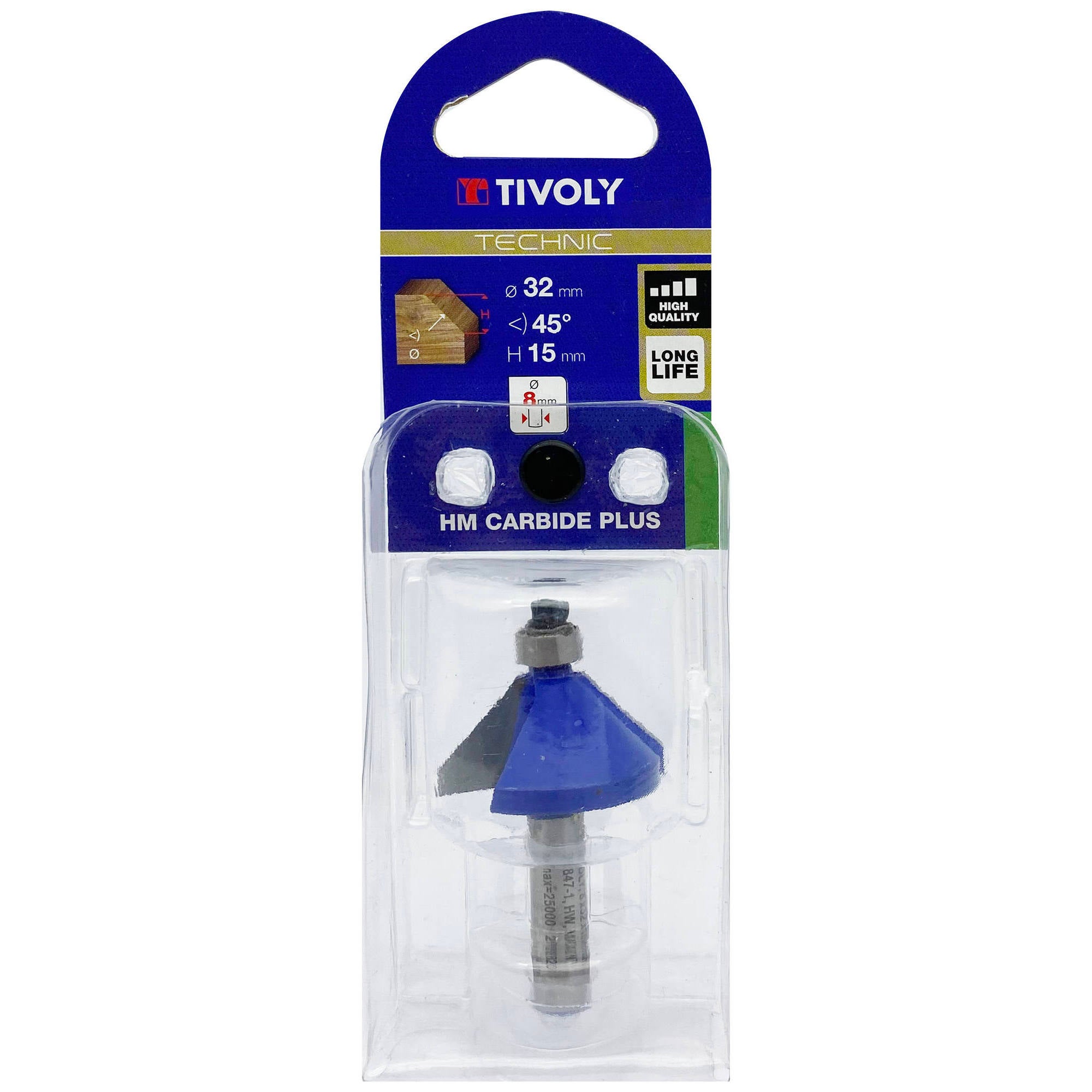 Fraise à chanfreiner + guide, Diam.32 mm TIVOLY | Leroy Merlin