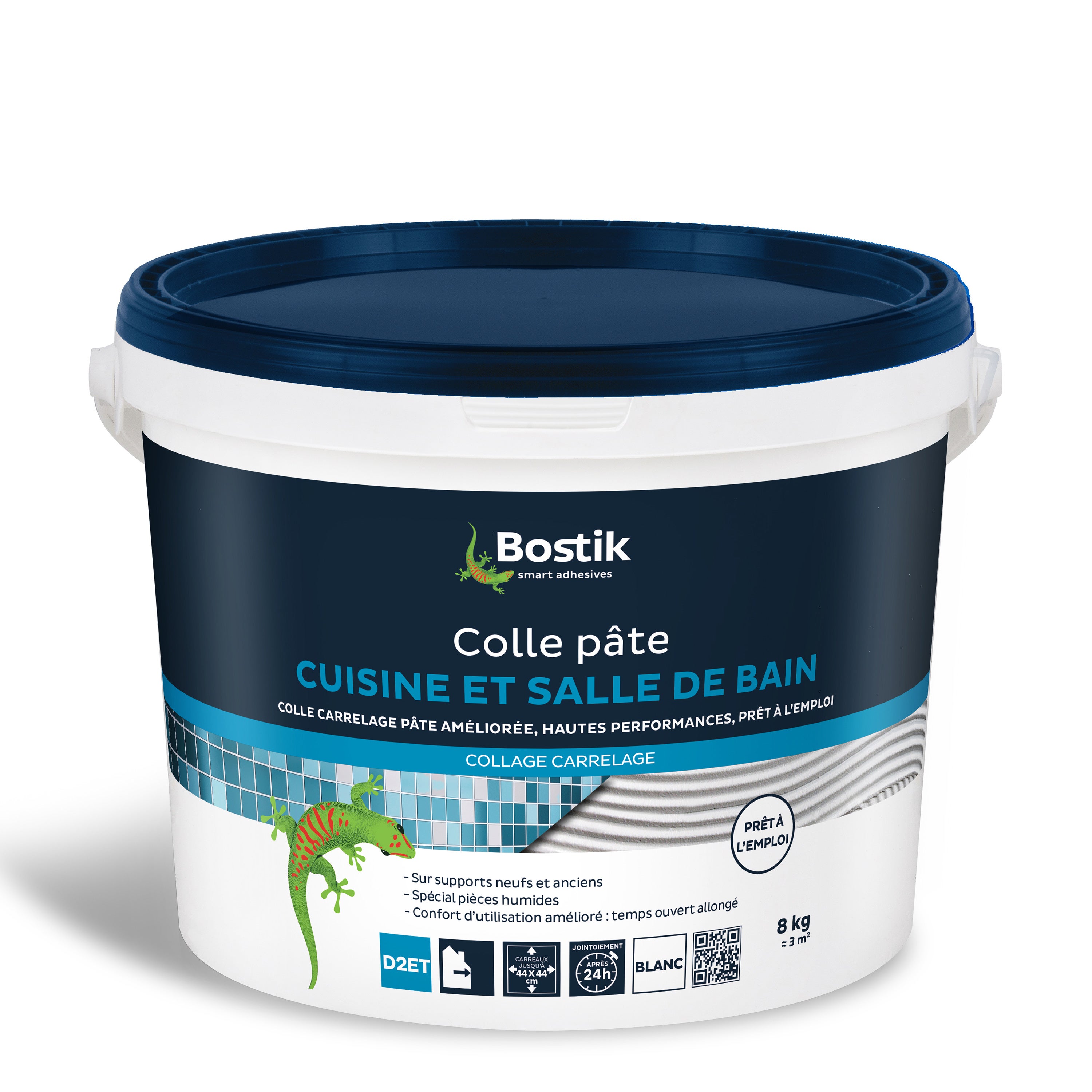 Colle en pâte pour carrelage, BOSTIK, 8KG | Leroy Merlin