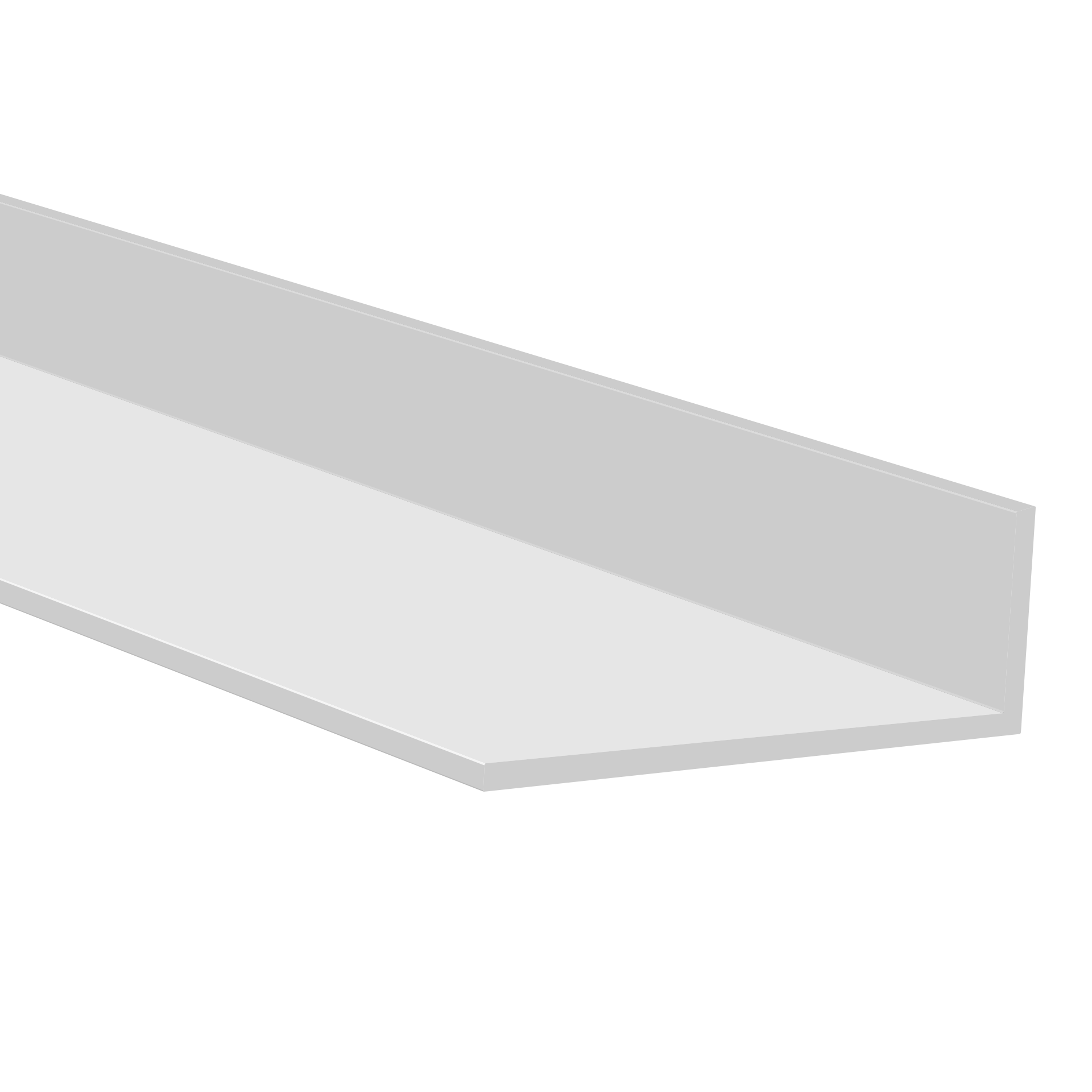 Perfil angular 20x40x2000 mm blanco | Leroy Merlin