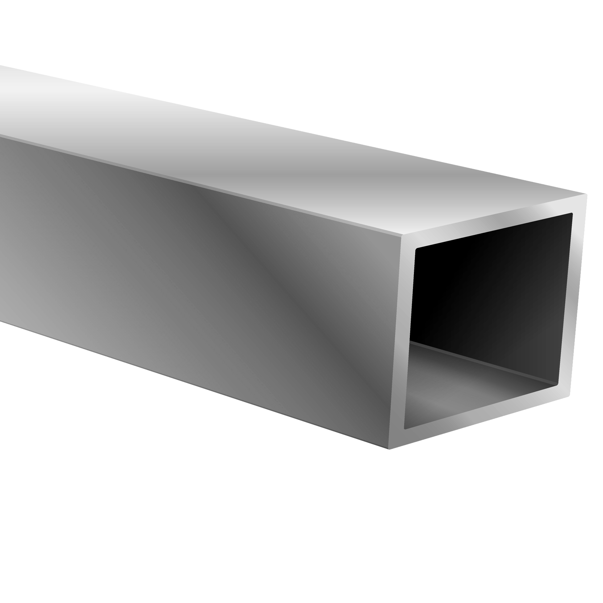 Perfil rectangular 50x40x2000 mm cromo brillo | Leroy Merlin