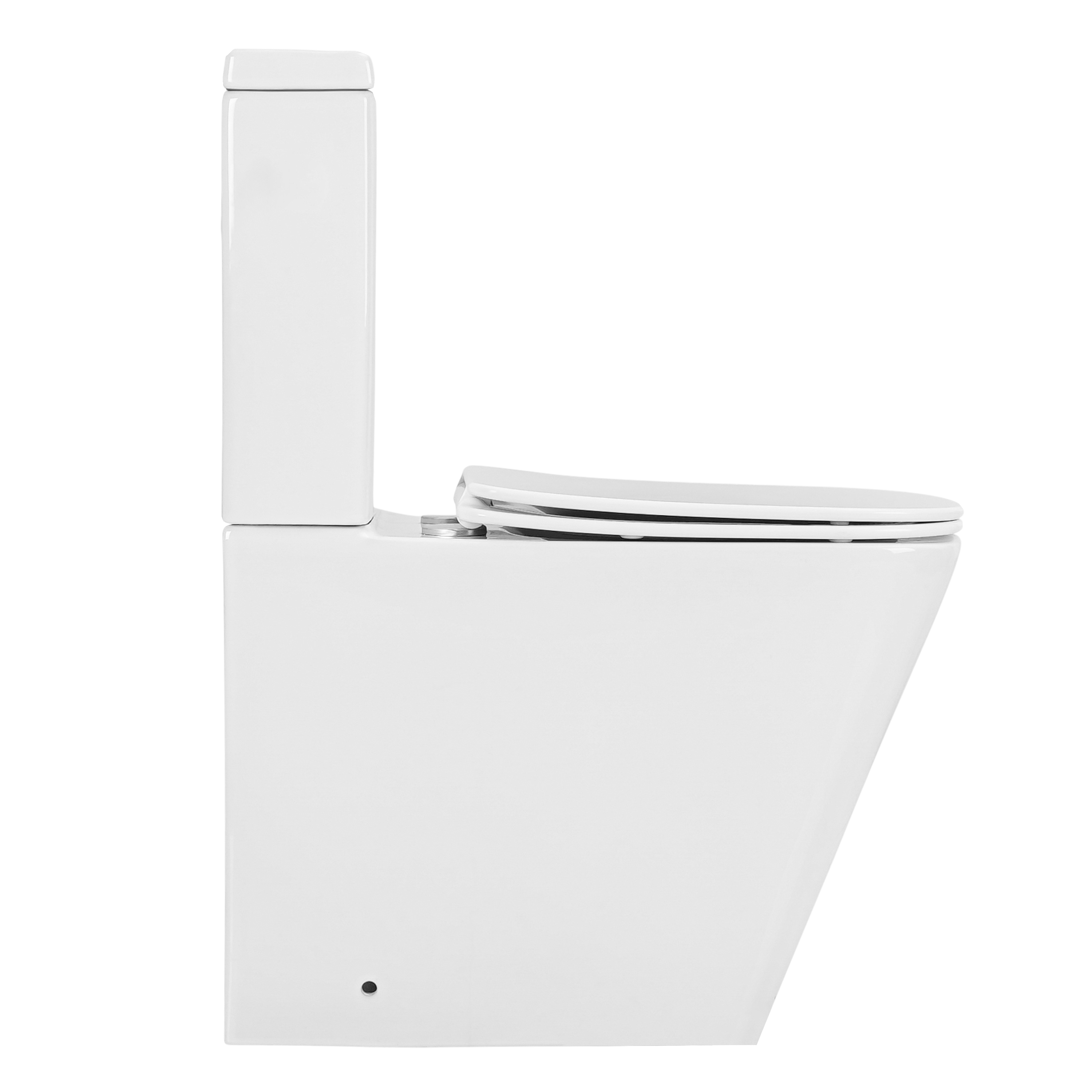 Pack WC SENSEA STUDIO con tapa amortiguada blanco | Leroy Merlin