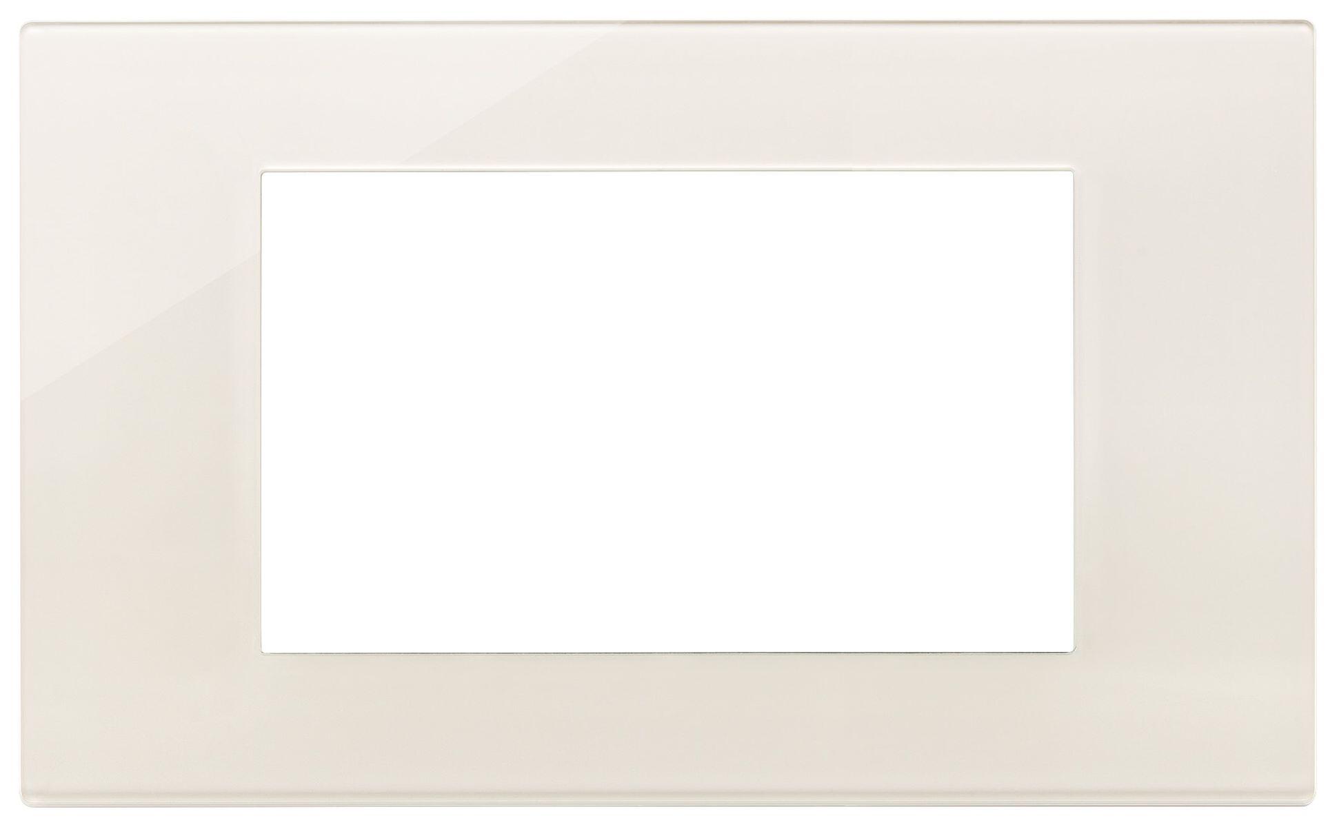 Placca 4 moduli serie Linea VIMAR reflex canapa | Leroy Merlin