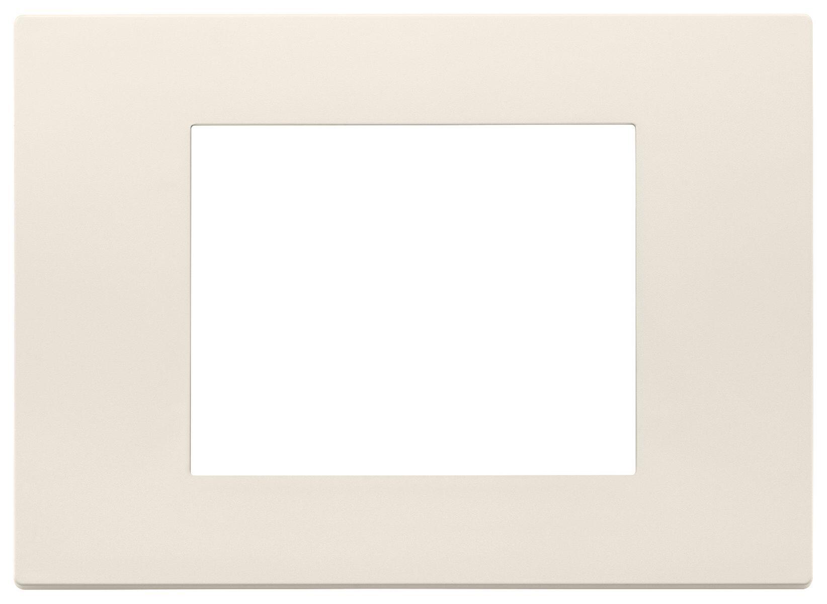 Placca 3 moduli serie Linea VIMAR canapa | Leroy Merlin