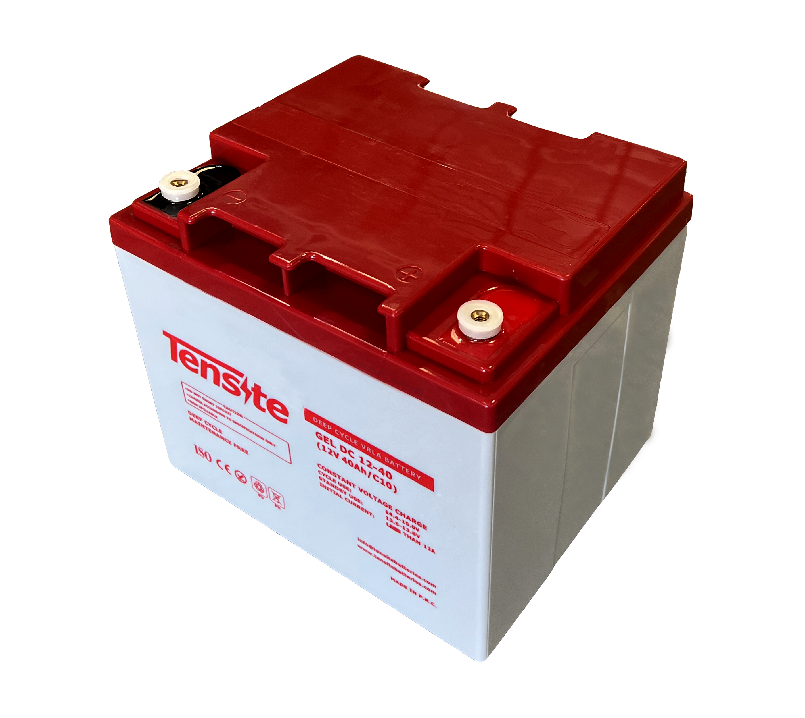 Batería solar de gel TENSITE Gel 40Ah 12V 40Ah | Leroy Merlin