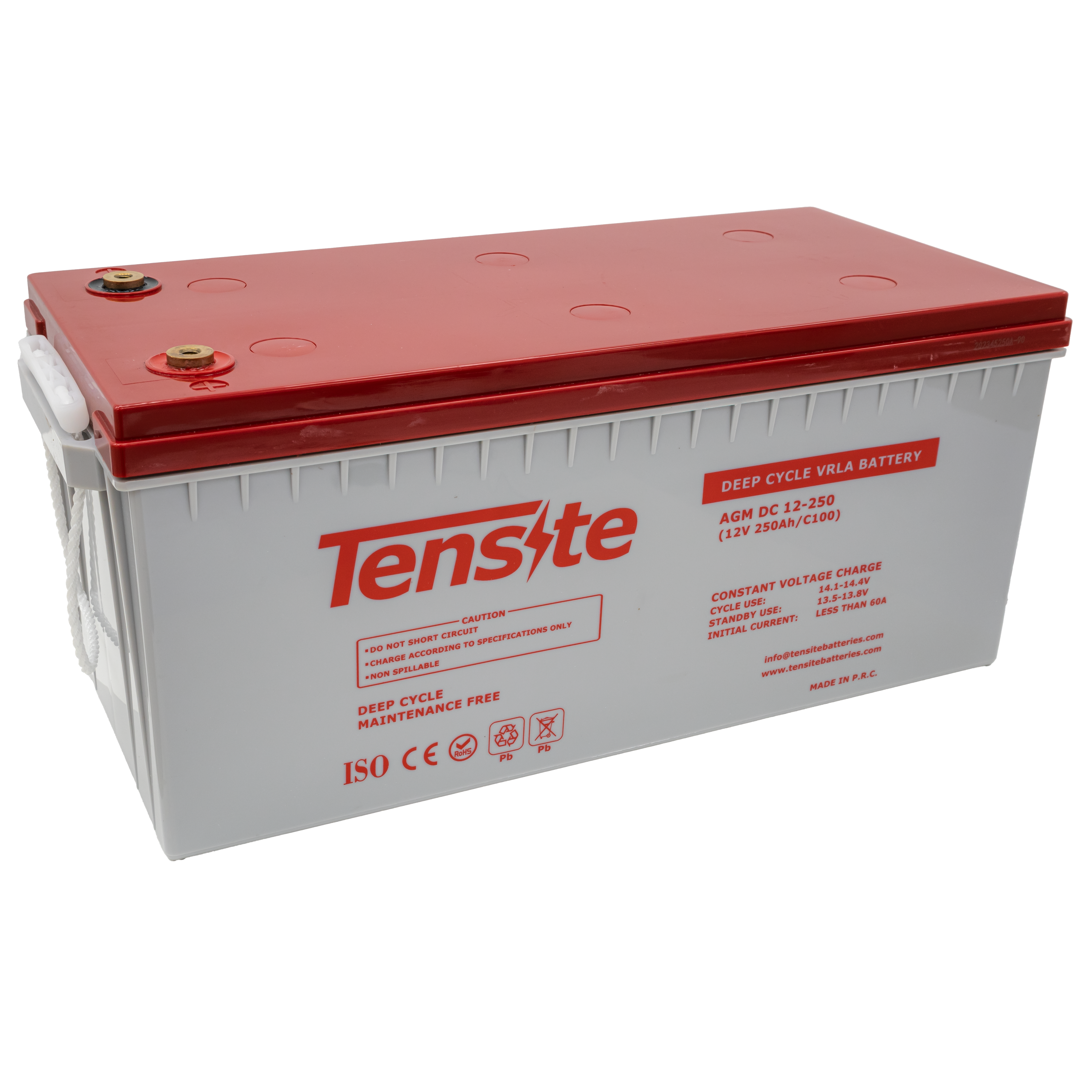 Batería solar AGM TENSITE 12V 250Ah | Leroy Merlin