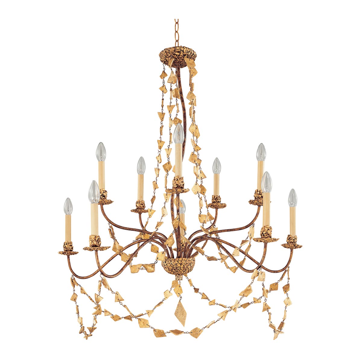 Lustre doré | Leroy Merlin