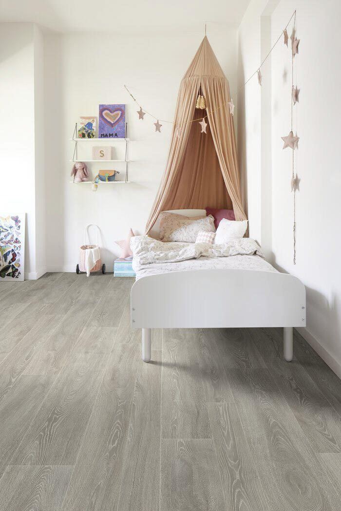 Rouleau vinyle bois gris Supreme luxury BEAUFLOR rouleau l.4m | Leroy ...