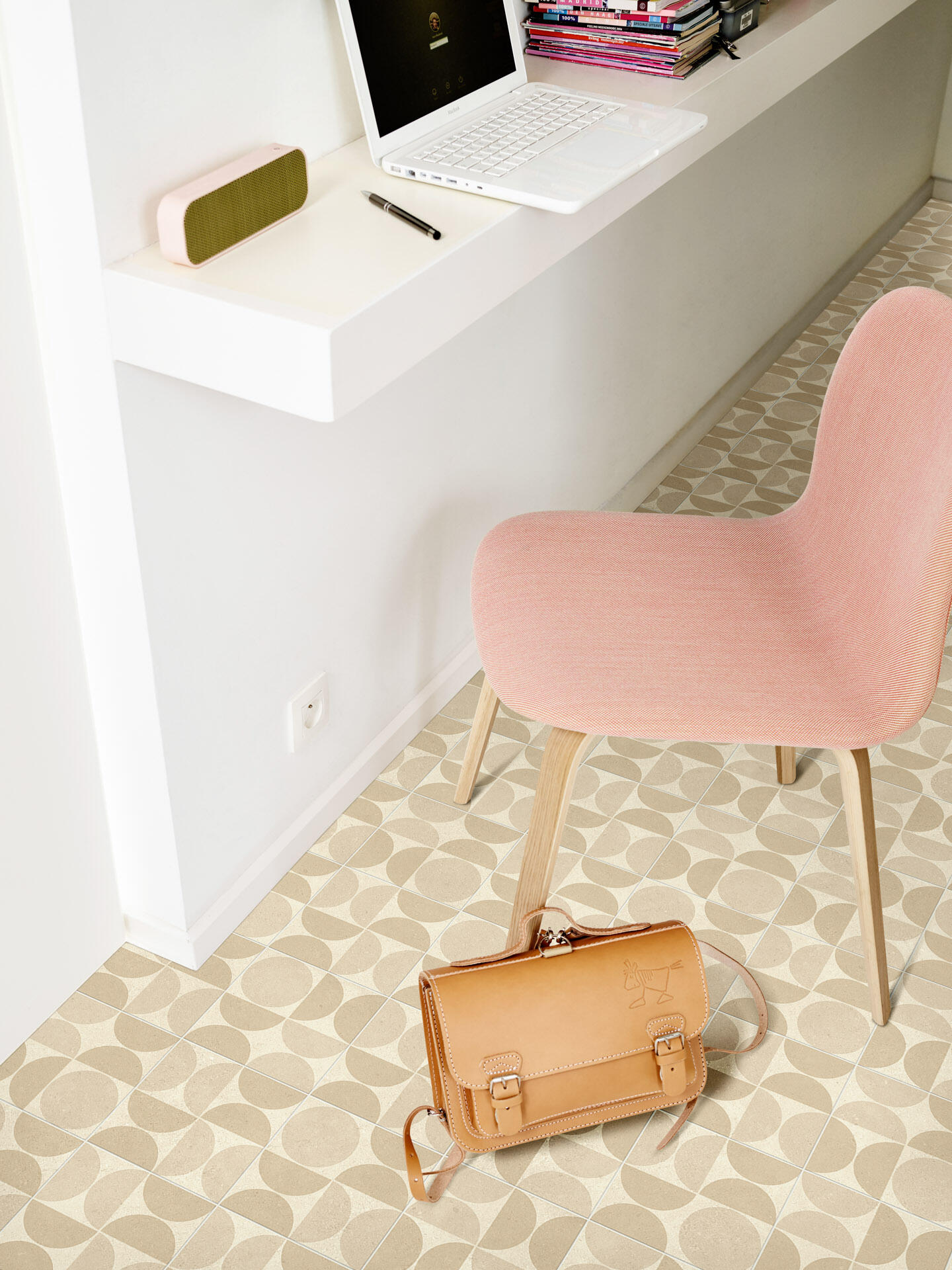 Rouleau vinyle imitation matériau Evasion westchester BEAUFLOR rouleau ...