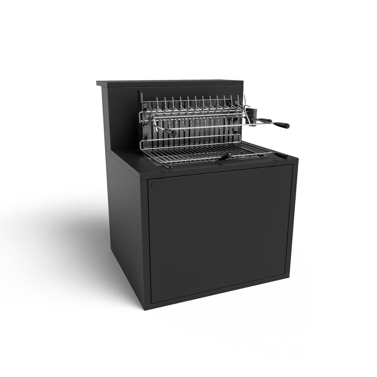 Support grill pour cuisine extérieure FORGE ADOUR, noir | Leroy Merlin