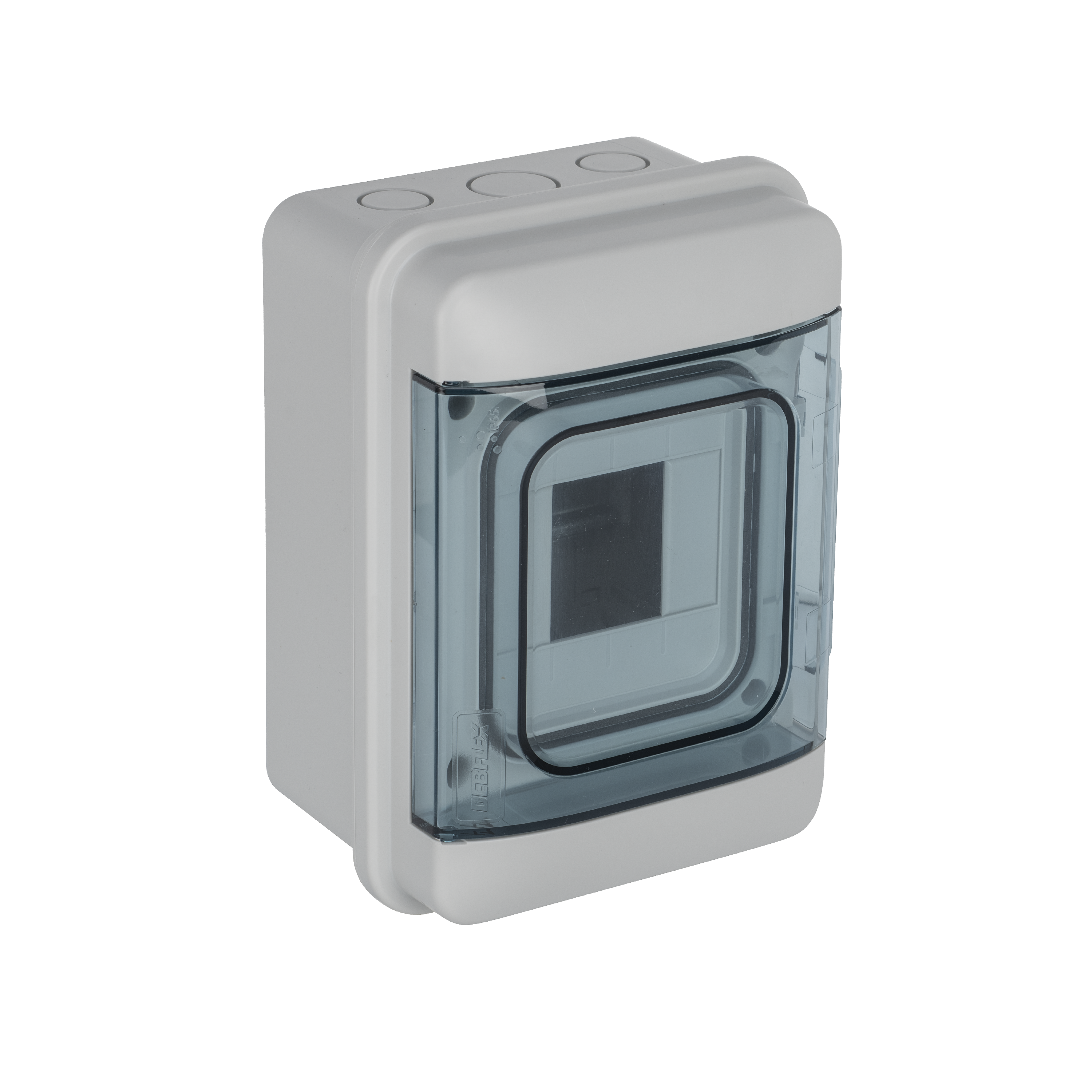 Tableau nu étanche 4 modules IP65, DEBFLEX | Leroy Merlin