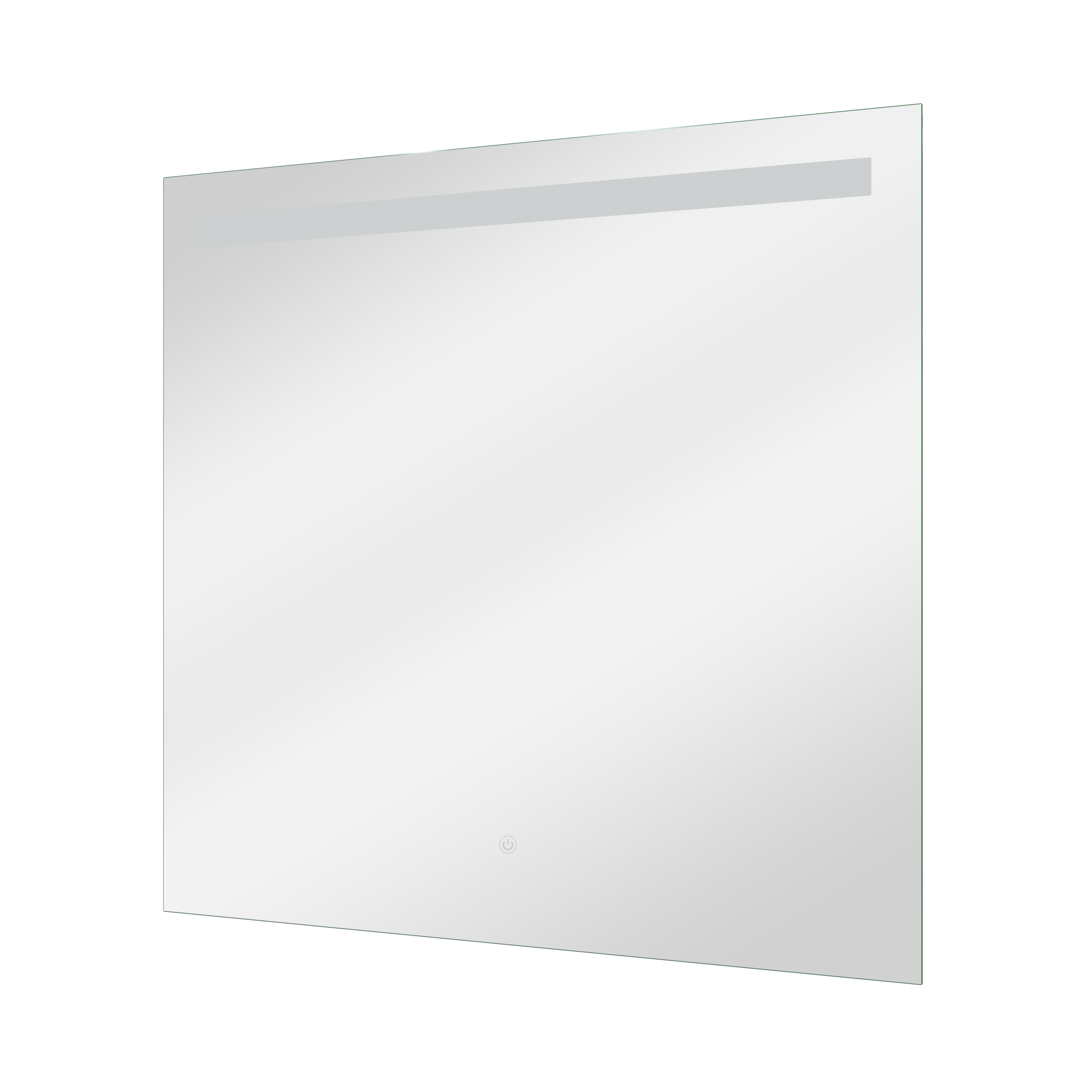 Lustro z oświetleniem Essential 70 x 70 cm Sensea - Leroy Merlin