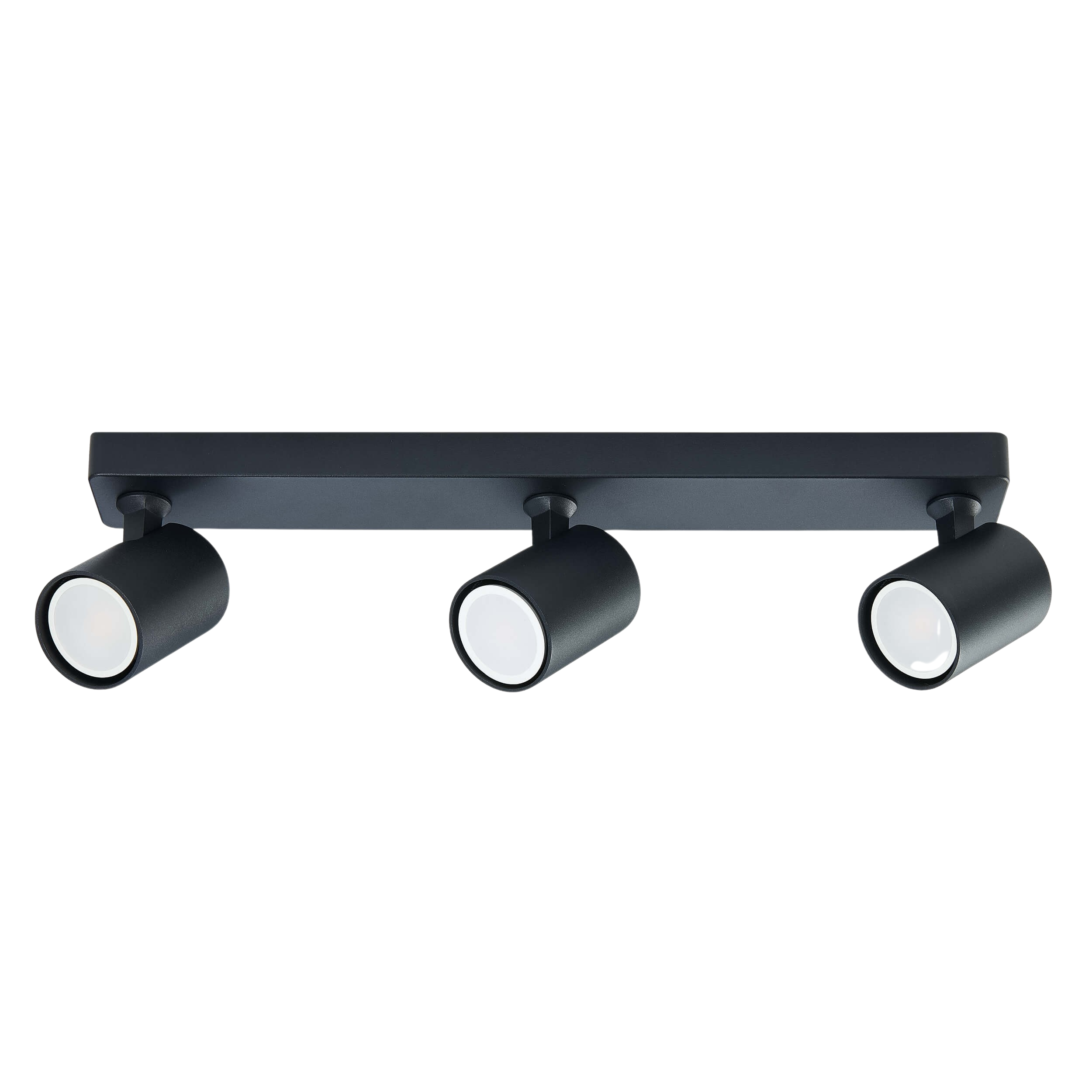 Listwa reflektorowa Snow czarna 3 x GU10 Light Prestige - Leroy Merlin