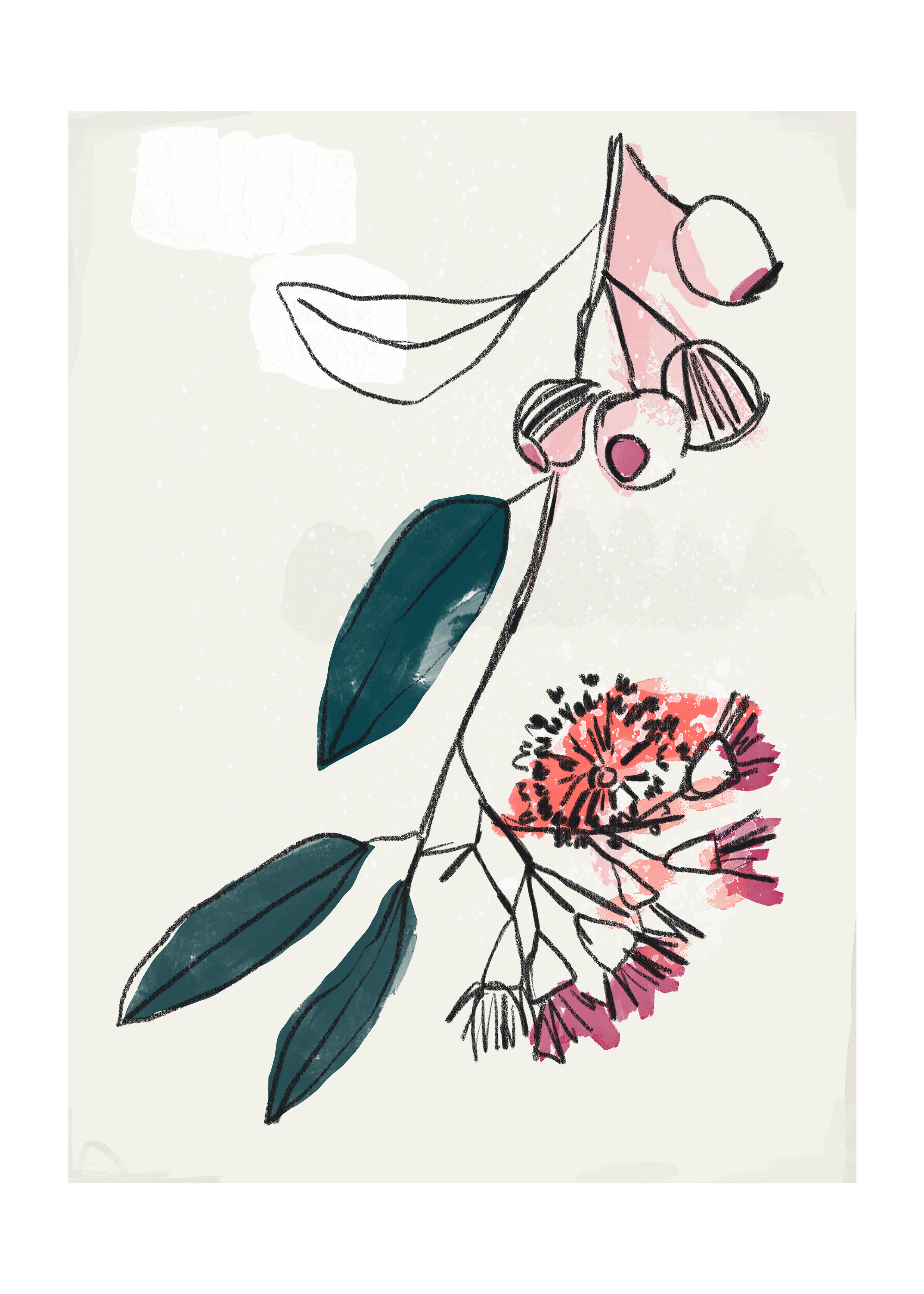 Affiche ZOE WODARZ WINTER FALL, assorti l.50 x H.40 cm | Leroy Merlin