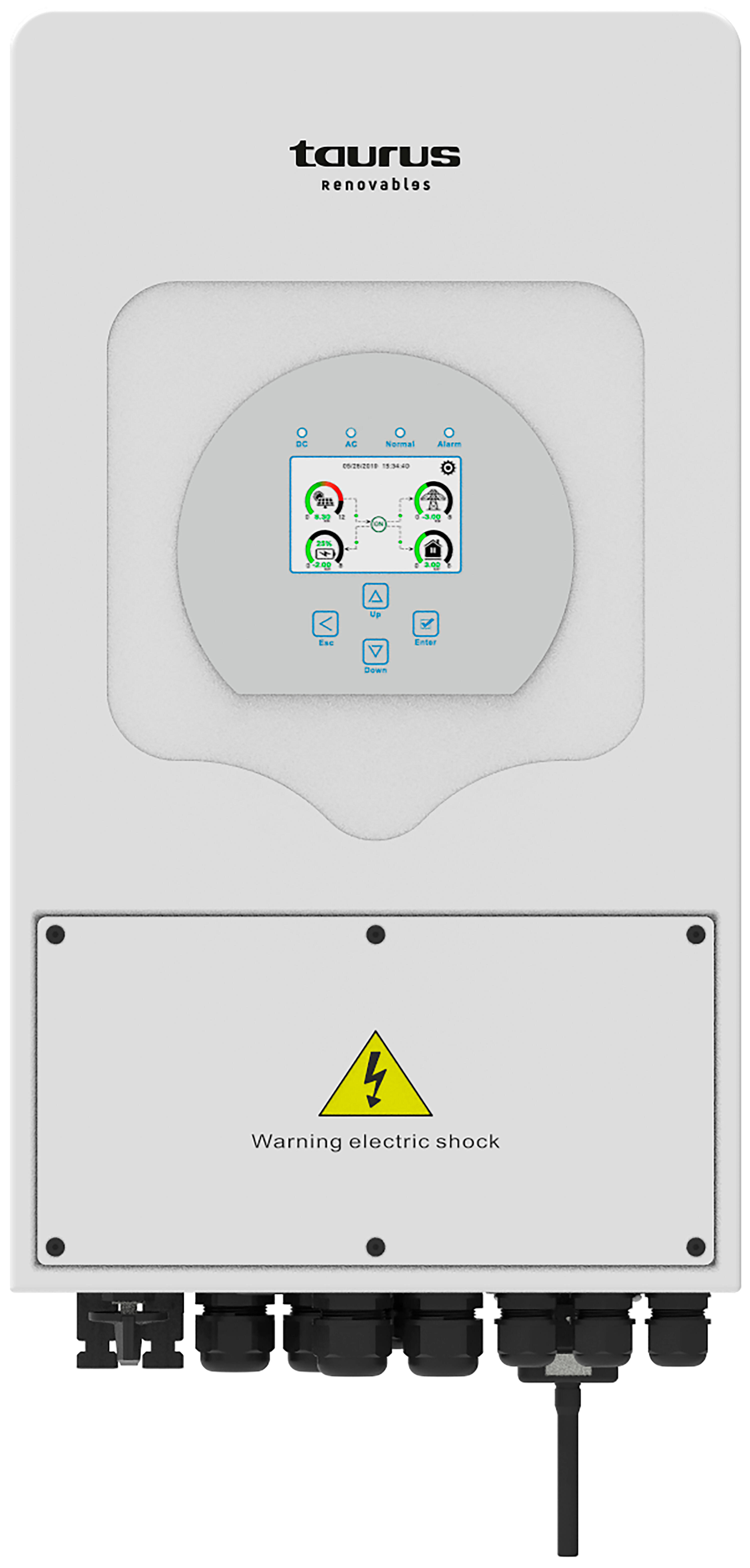 Inversor conectado a red híbrido monofásico TAURUS IH-3600M WF de 3,6kW ...