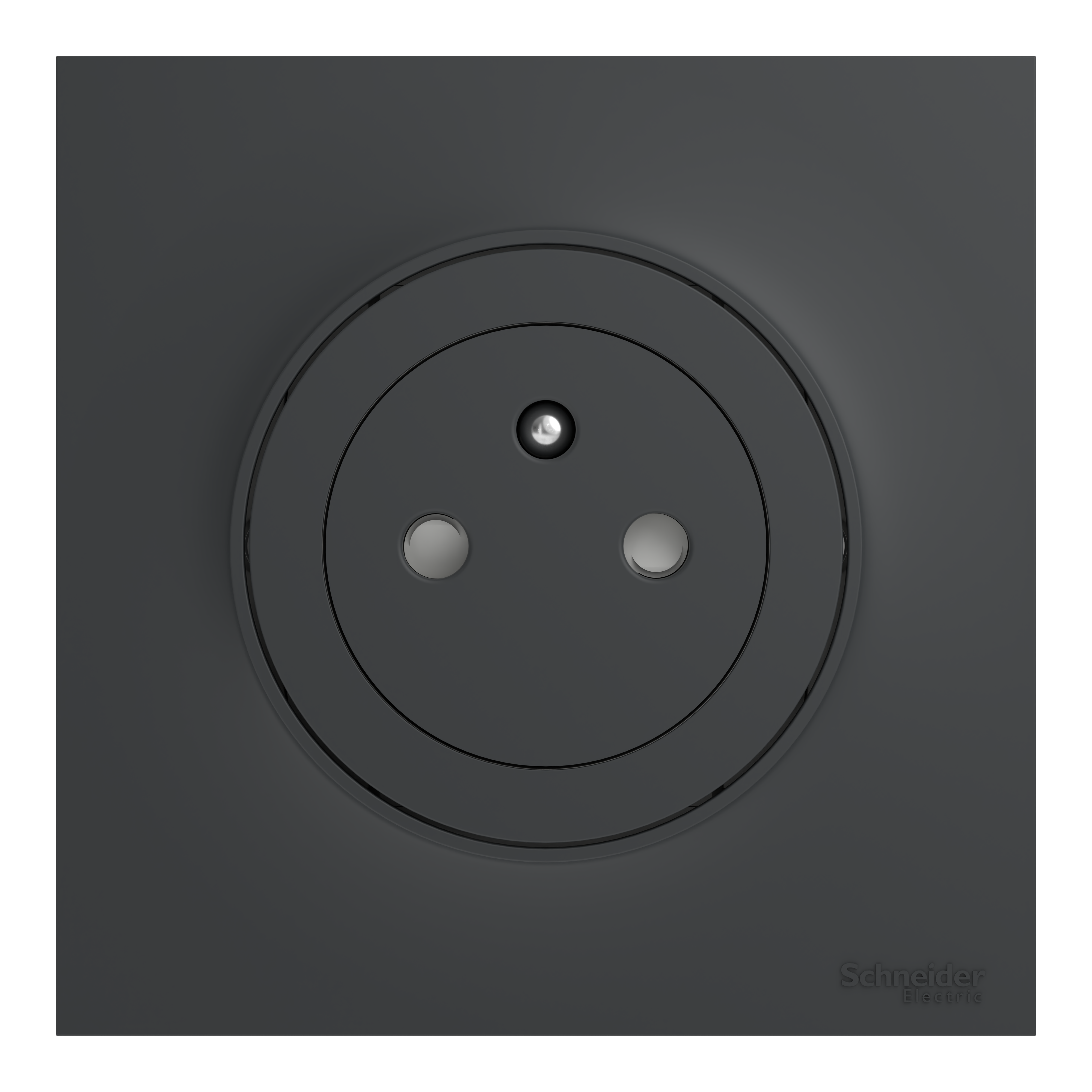 Prise avec terre affleurante complet Odace, SCHNEIDER ELECTRIC ...