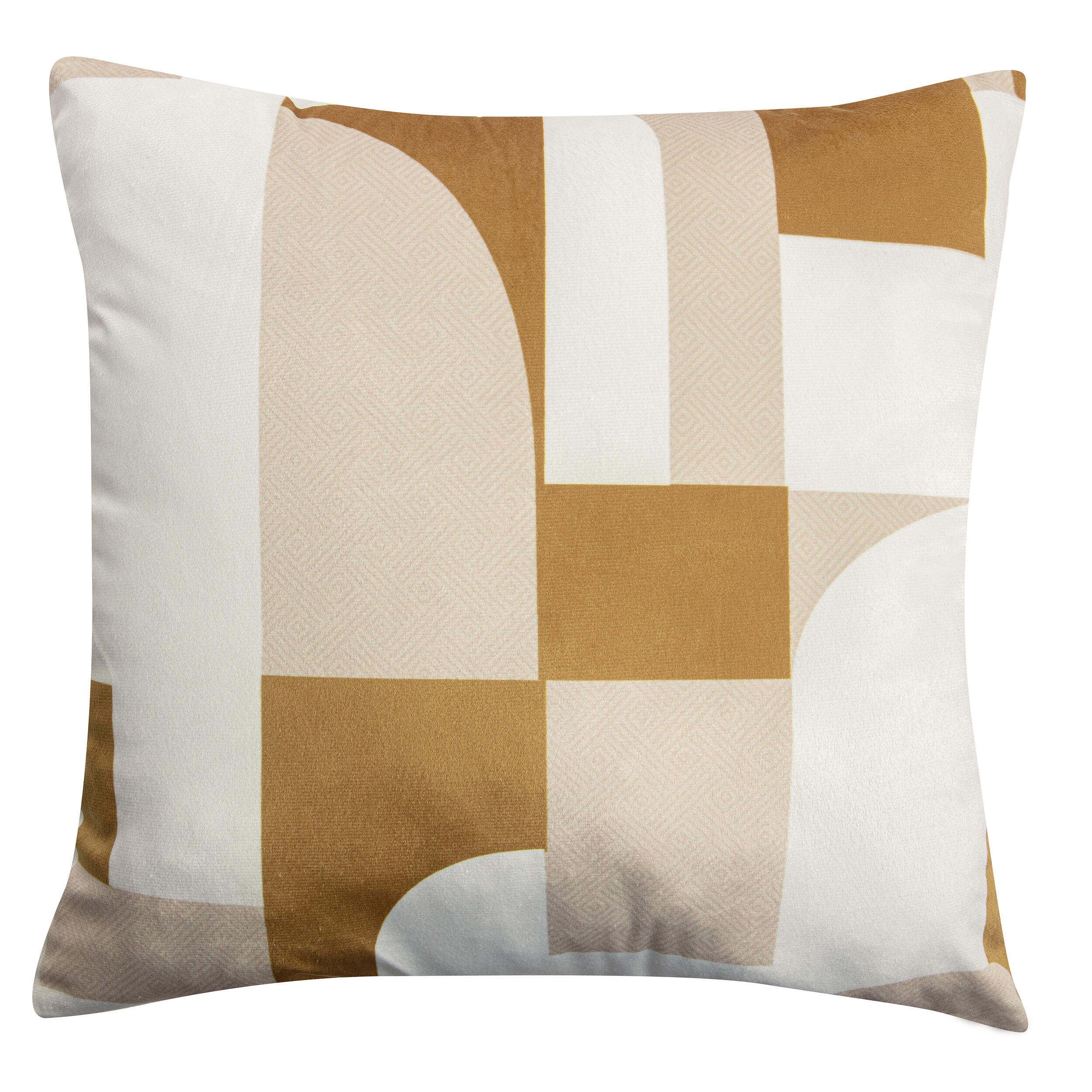 Coussin Helie, ocre l.40 x L.40 cm | Leroy Merlin