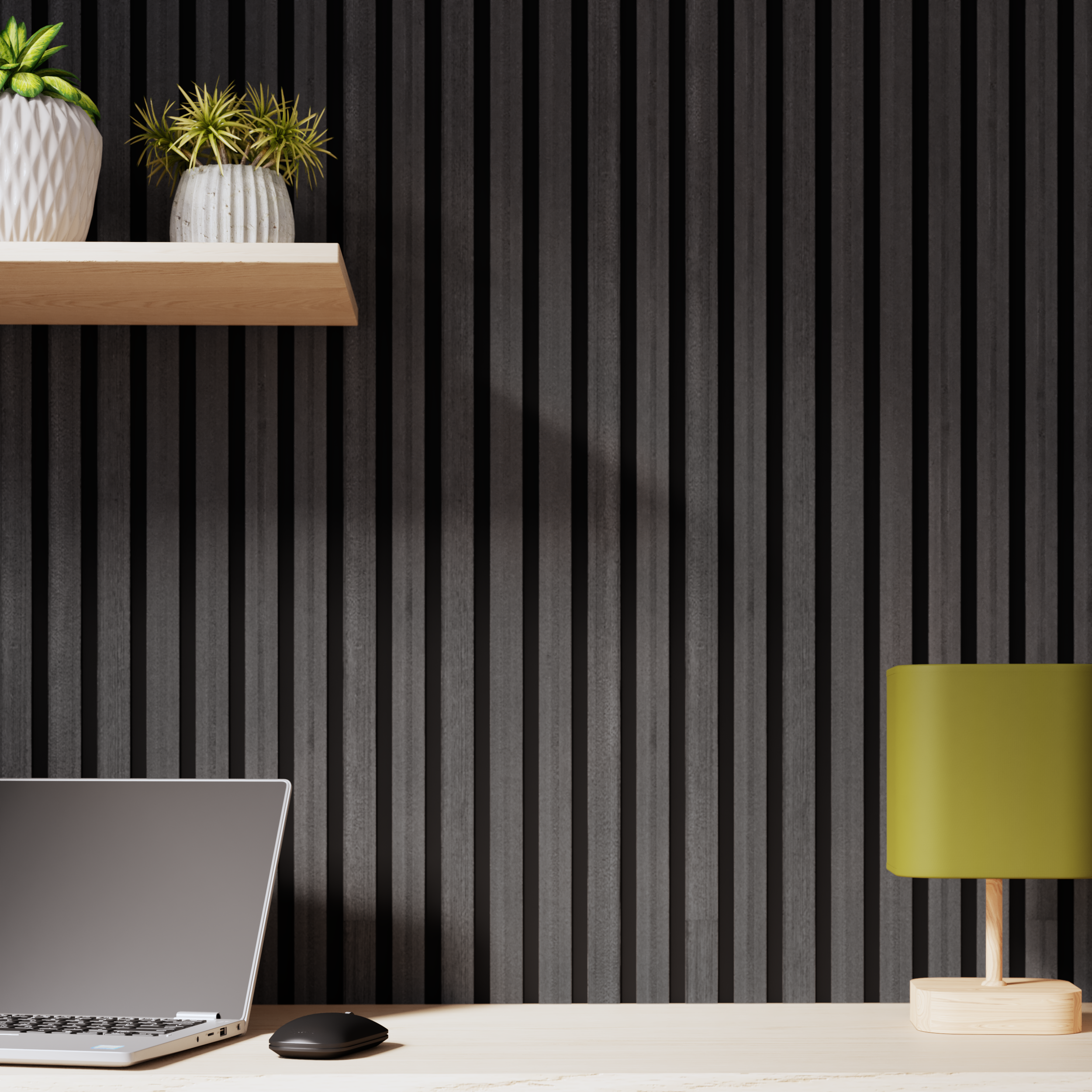 Lot 5 panneaux tasseaux décor foncé, feutrine Inari ARTENS, 260x30 cm ...