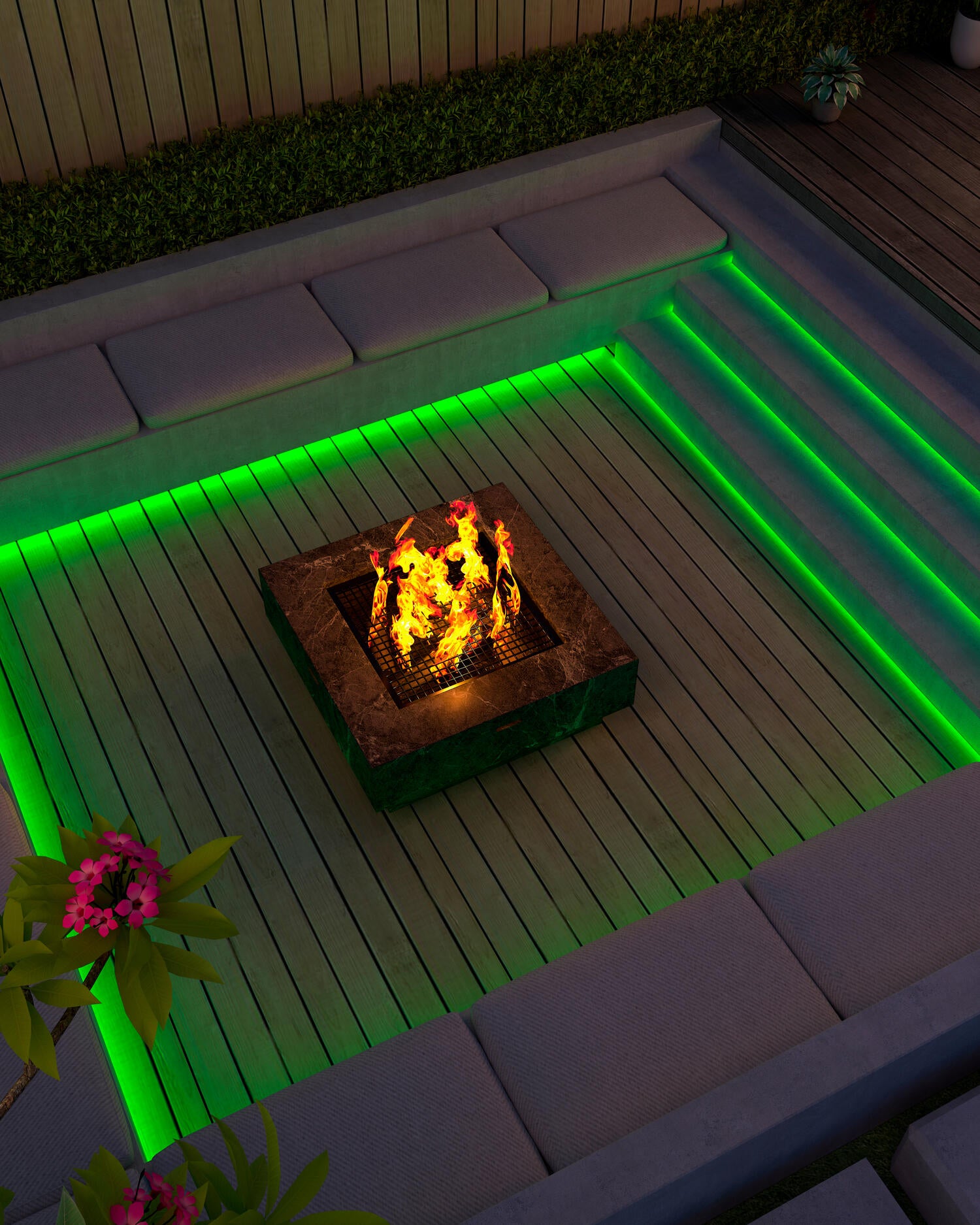 Kit ruban LED connecté L.5 m, changement de couleurs, IP65 CALEX | Leroy Merlin