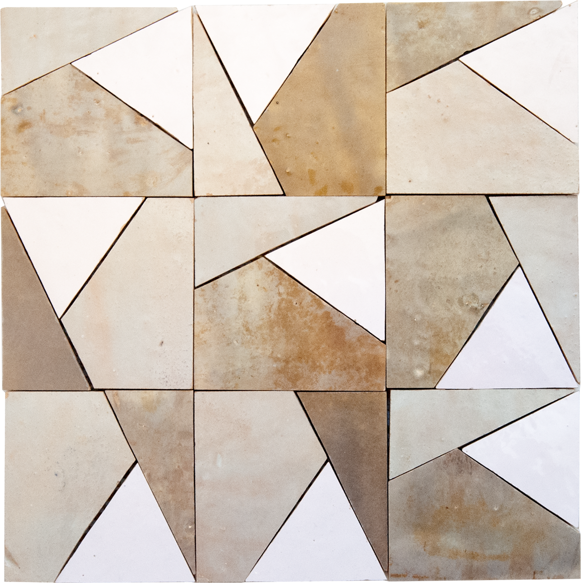 Mosaïque mur Zellige céramique effet zellige beige 31 x 31 cm | Leroy ...