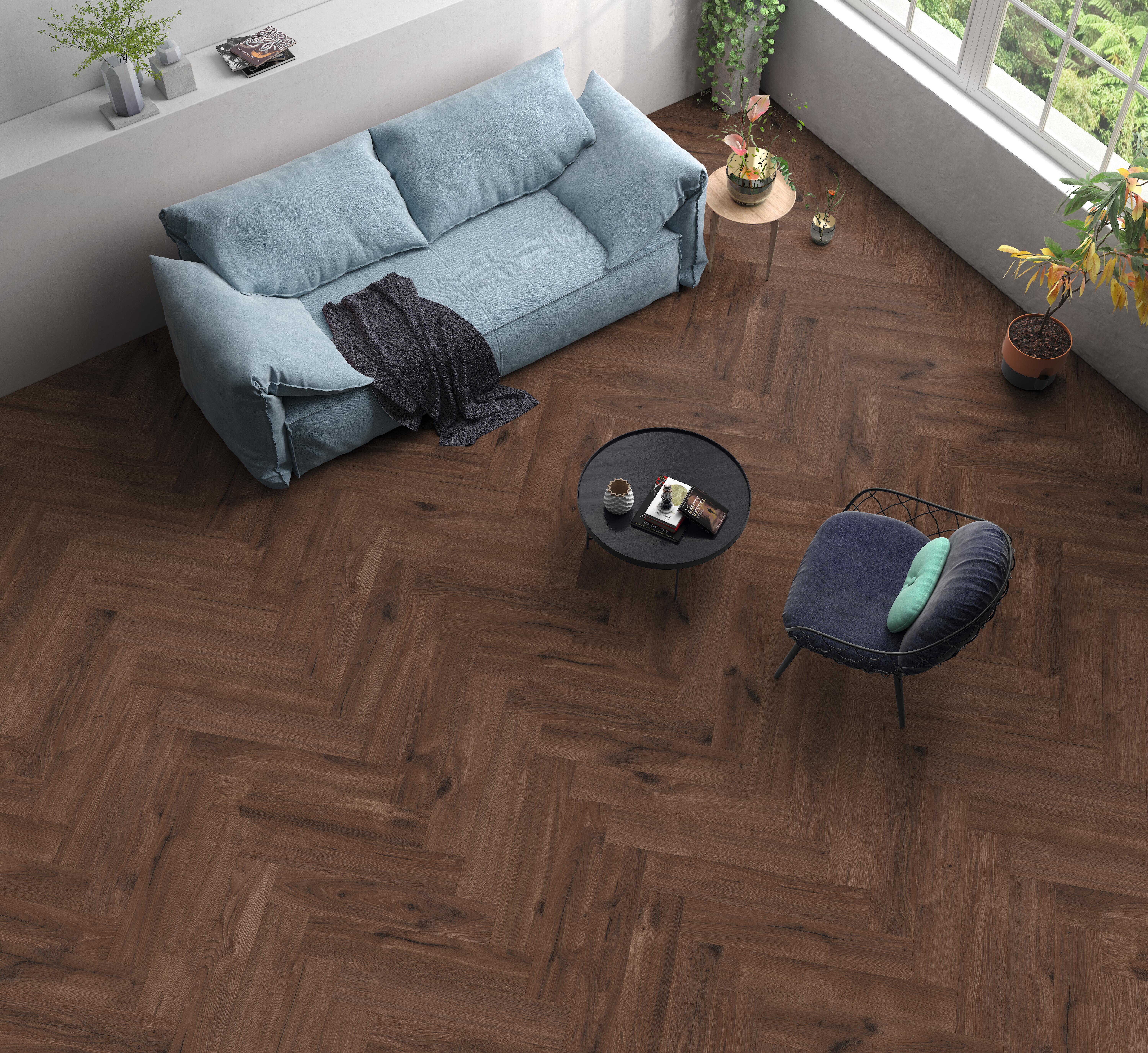 Pavimento laminato ARTENS SPINA Monviso marrone Sp 8mm | Leroy Merlin