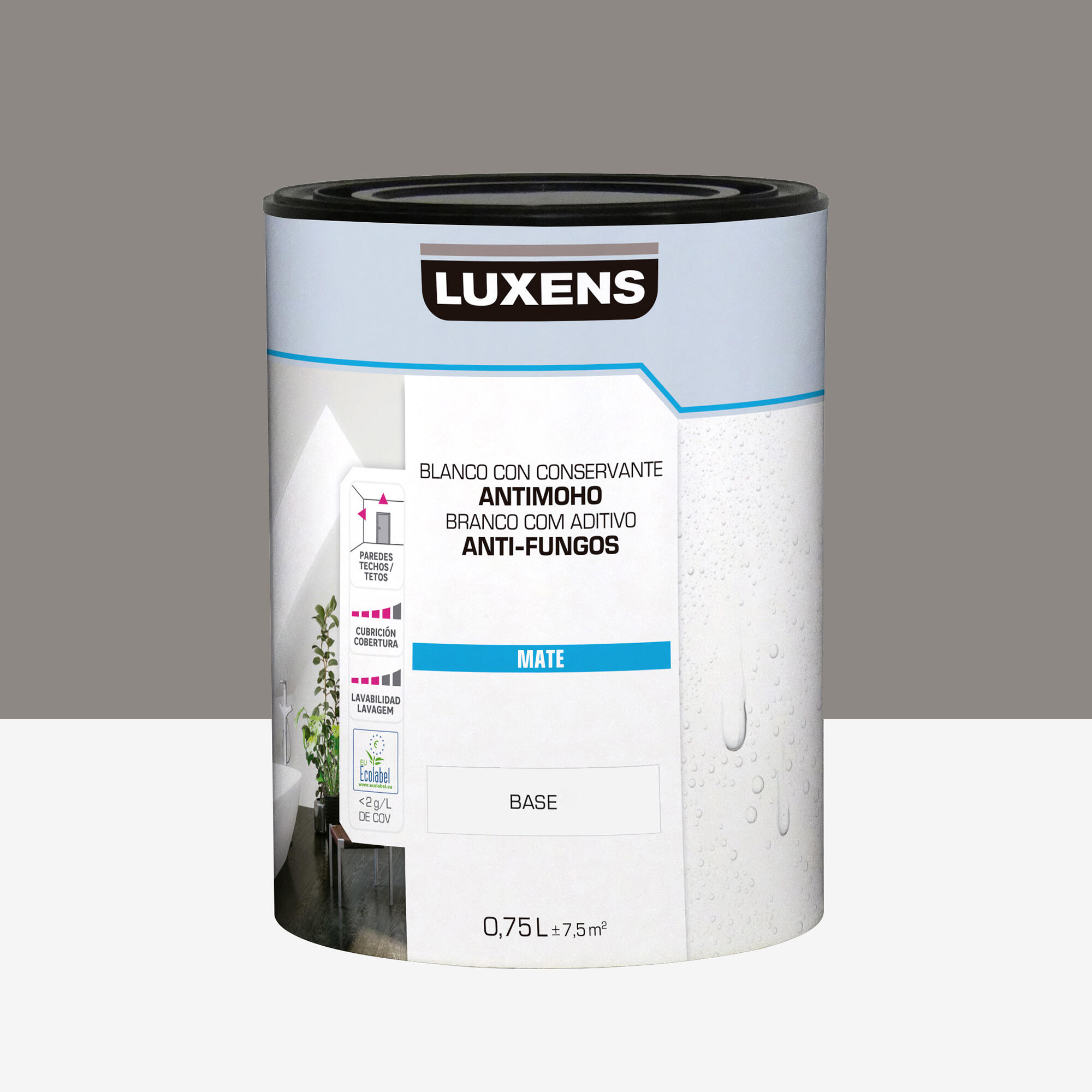 Pintura de interior Color a tu gusto LUXENS color arena muy intenso muy ...