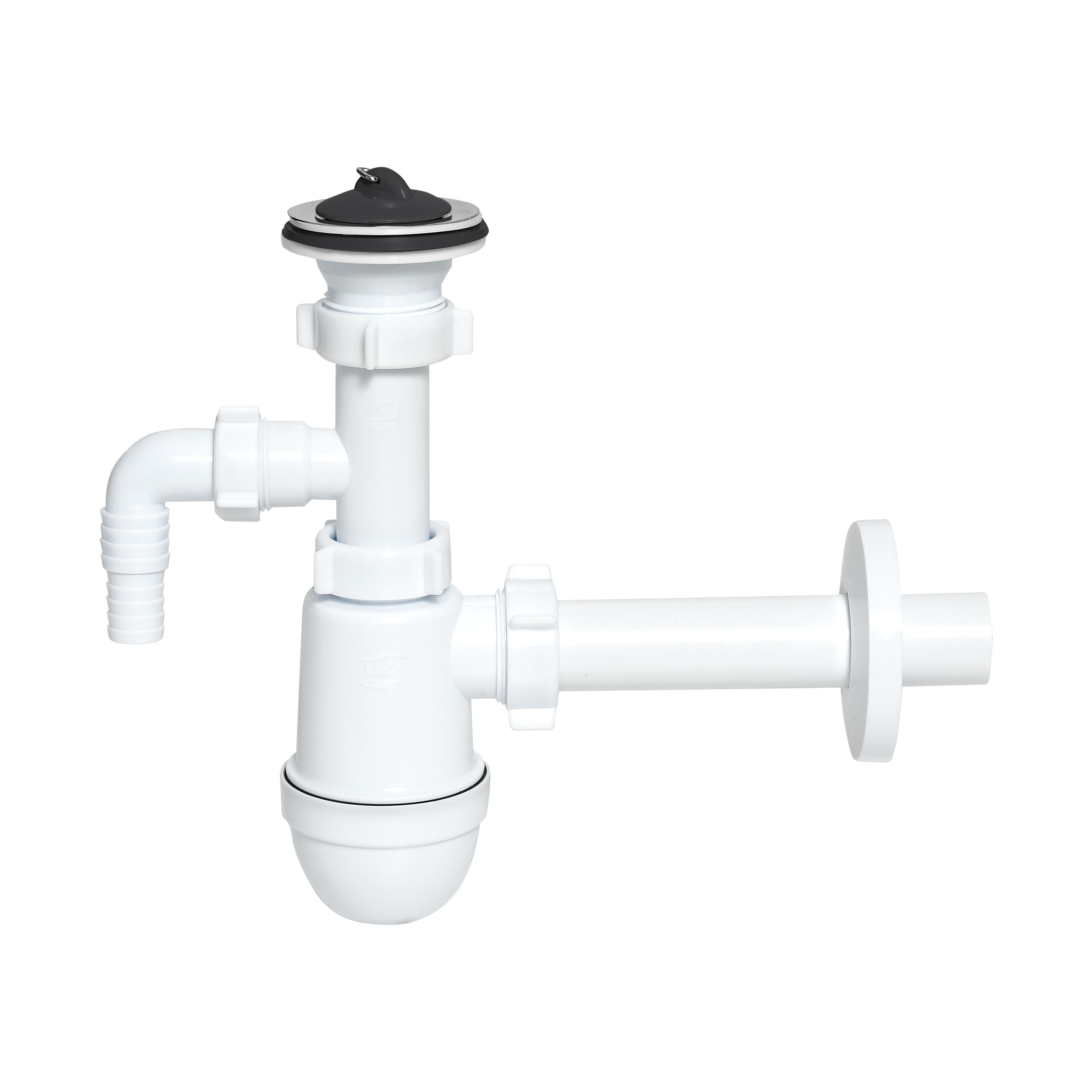 Syfon umywalki 32 mm z wyjściem pralki TYCNER - Leroy Merlin
