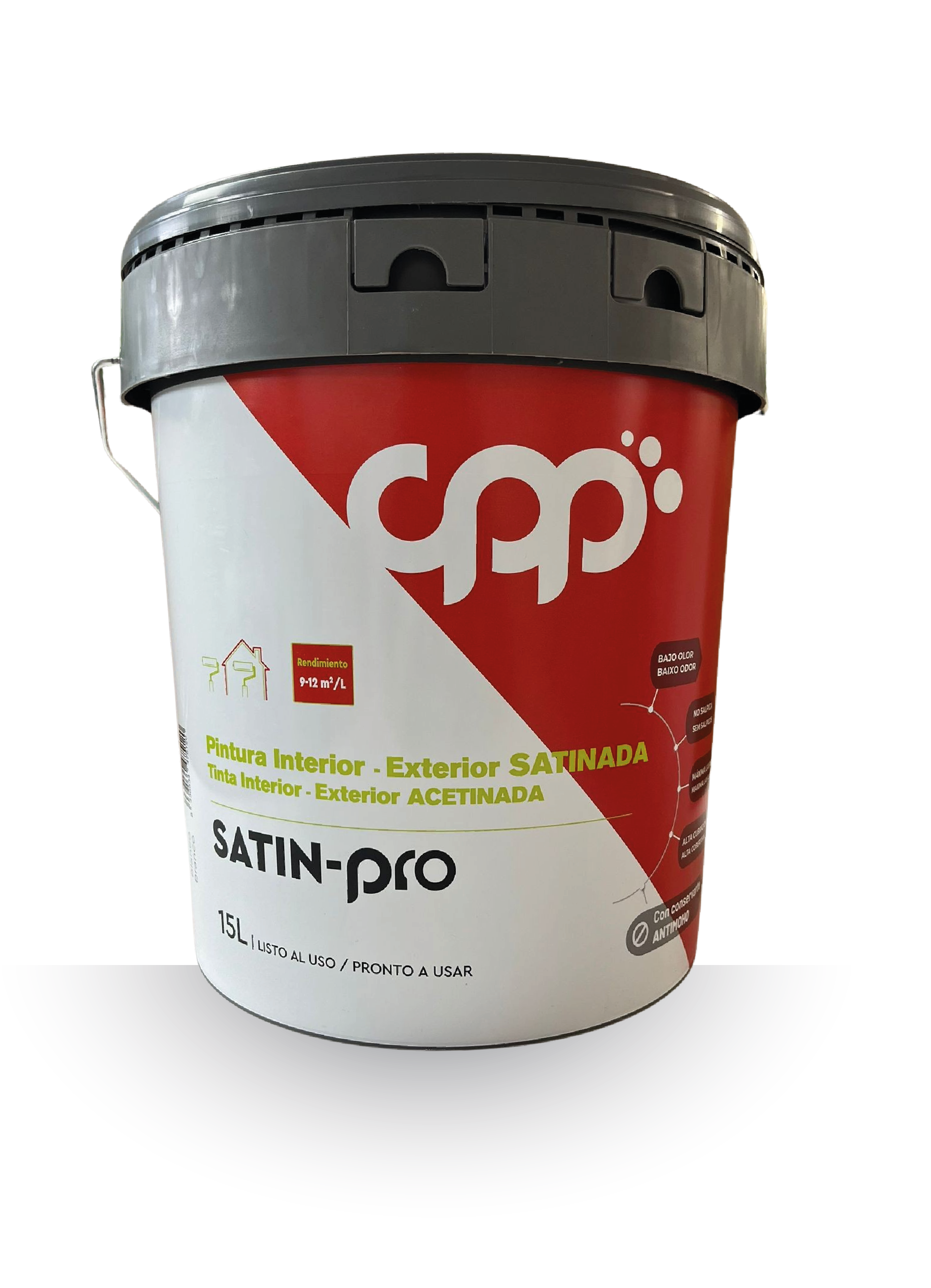 Pintura interior/exterior satinpro CPP 15 L | Leroy Merlin
