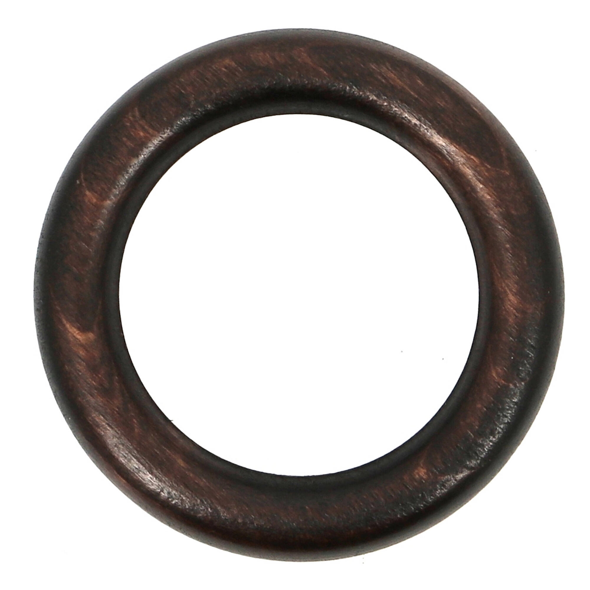 Lot de 10 anneau Alma 28 mm bois noyer | Leroy Merlin