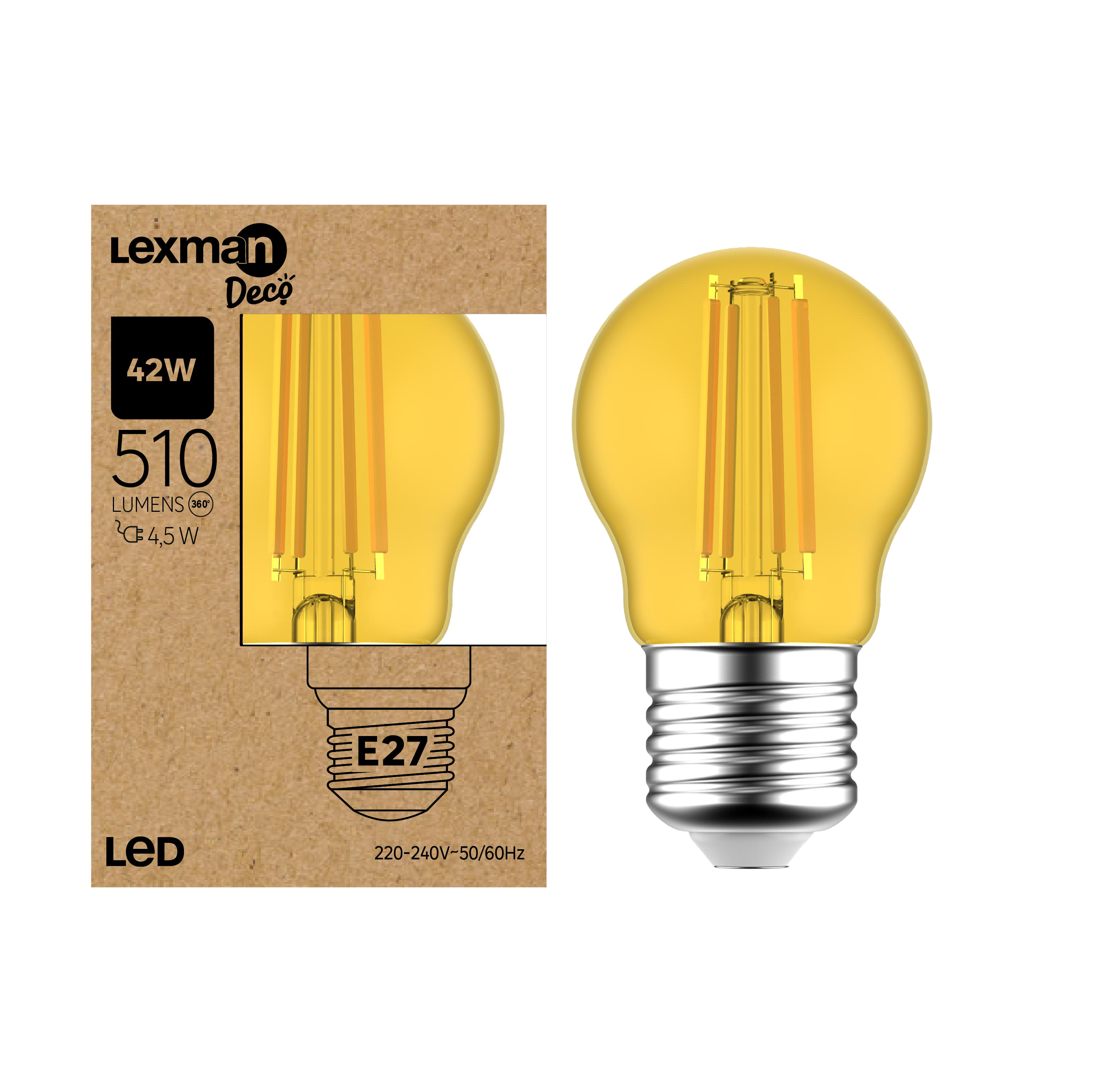 Żarówka LED E27 4,5 W 510 lm Lexman - Leroy Merlin