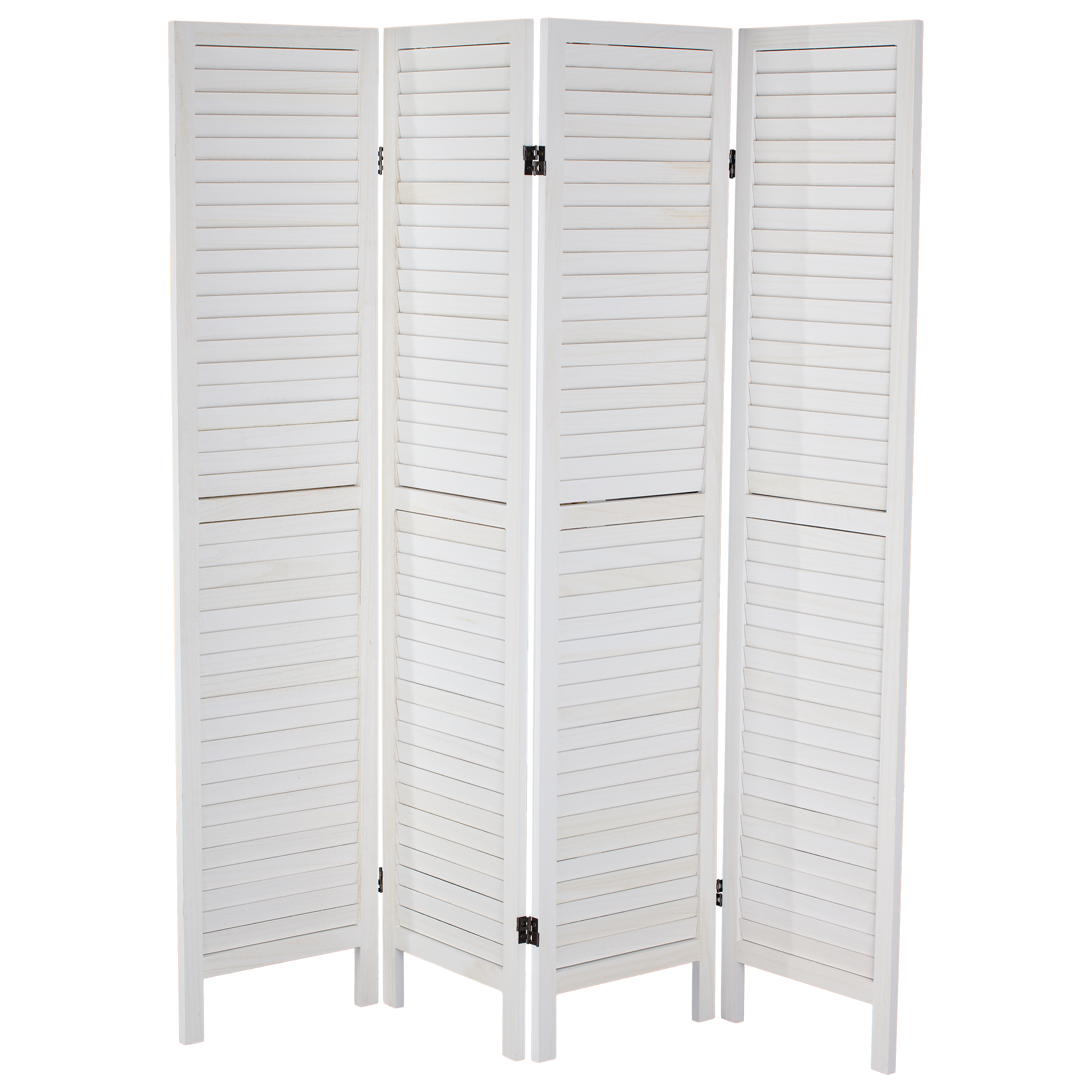 Parawan Majka biały 160x170 cm 4 panele - Leroy Merlin