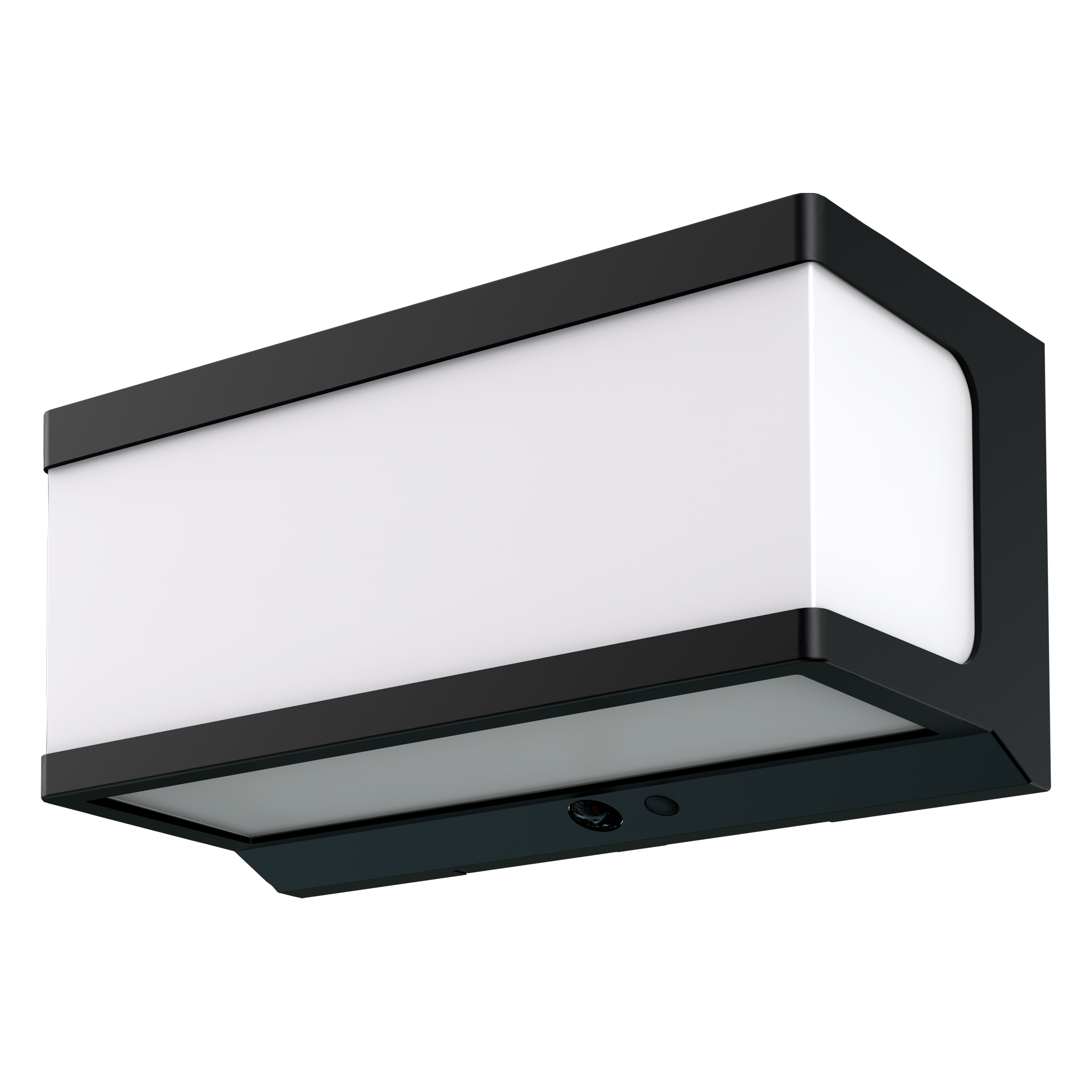 Aplique solar exterior luz LED blanco neutro INSPIRE Prospe negro con ...