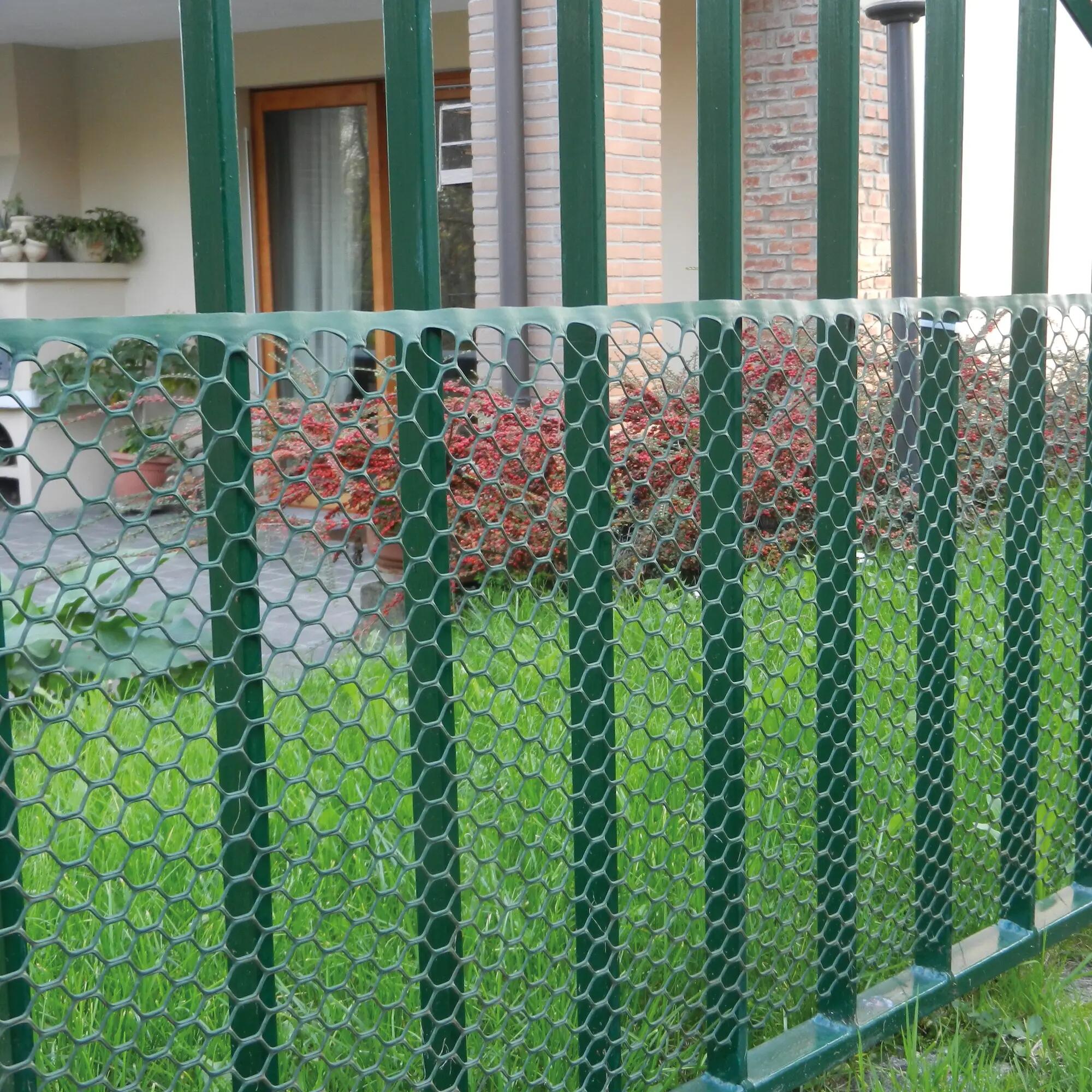 Rete in plastica EXAGON verde H 1 x L 5 m | Leroy Merlin