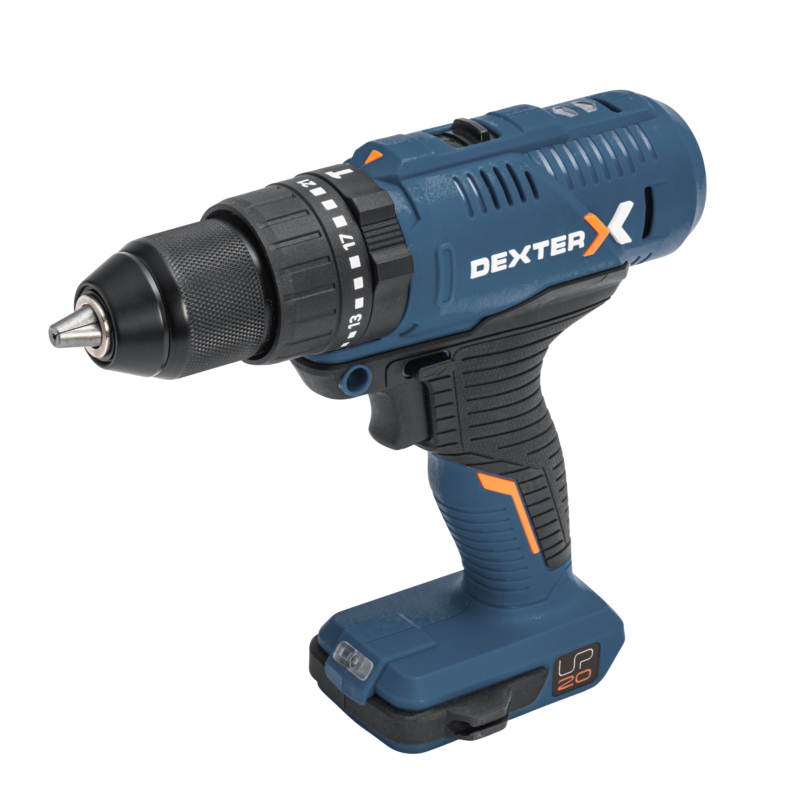 Wiertarko-wkrętarka akumulatorowa 20V 50NM Dexter - Leroy Merlin