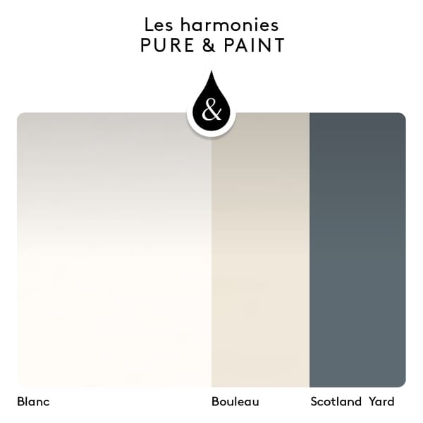 Peinture mur, boiserie blanc velours PURE & PAINT , 2.5L | Leroy Merlin