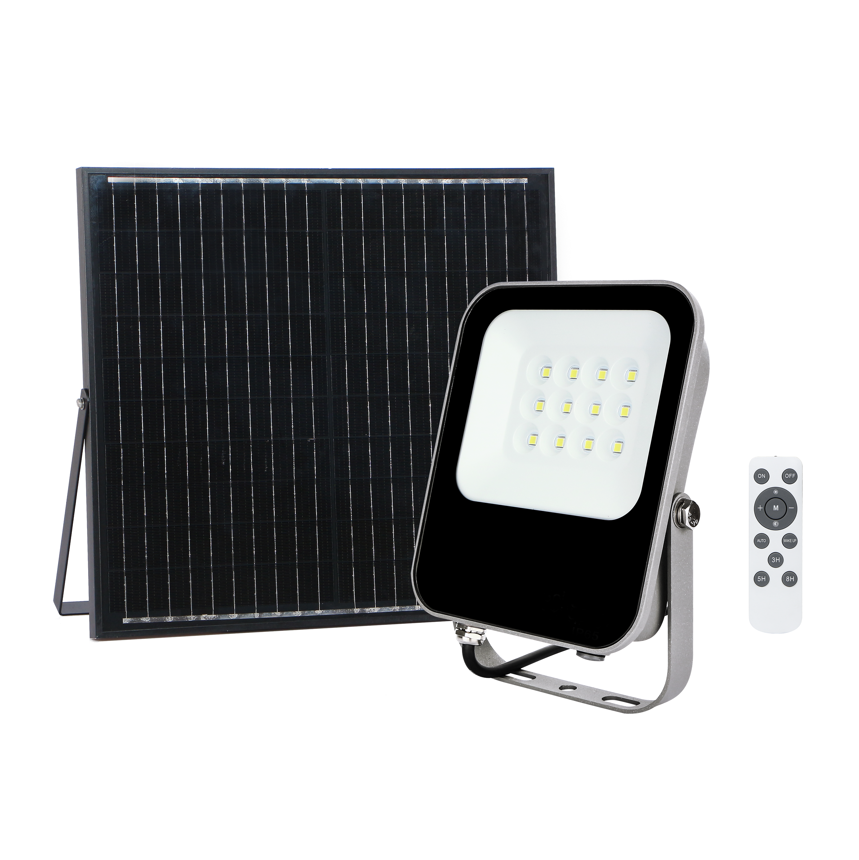 Proyector solar LED INSPIRE Art 750 lm de aluminio IP65 con panel ...