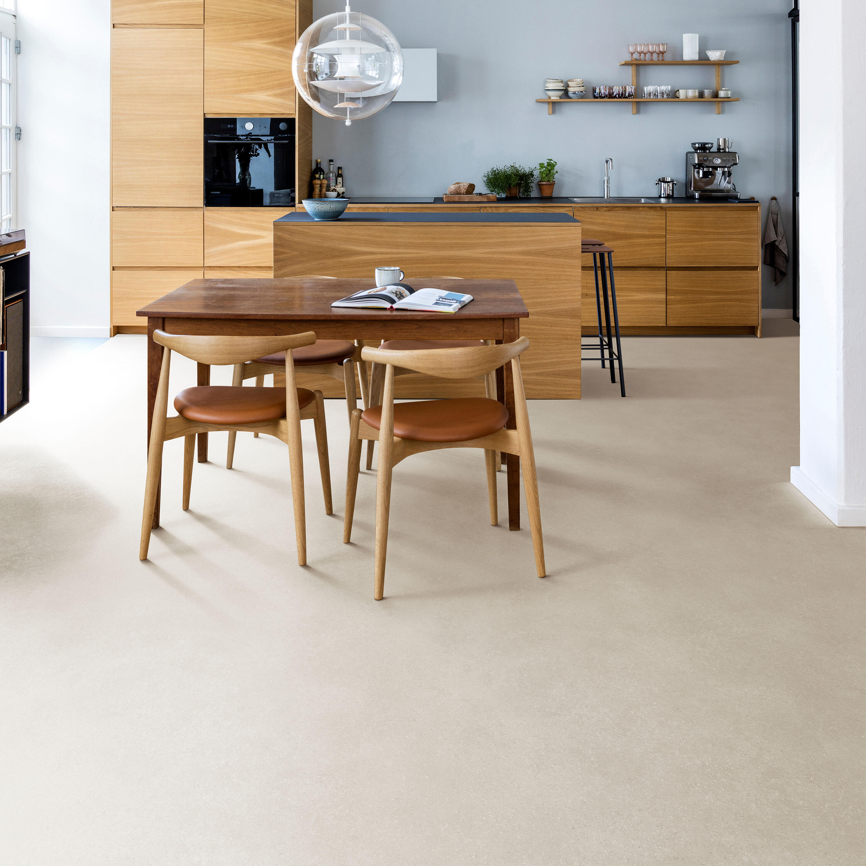 Rouleau vinyle imitation matériau Medio tex stone IVC rouleau l.4m ...