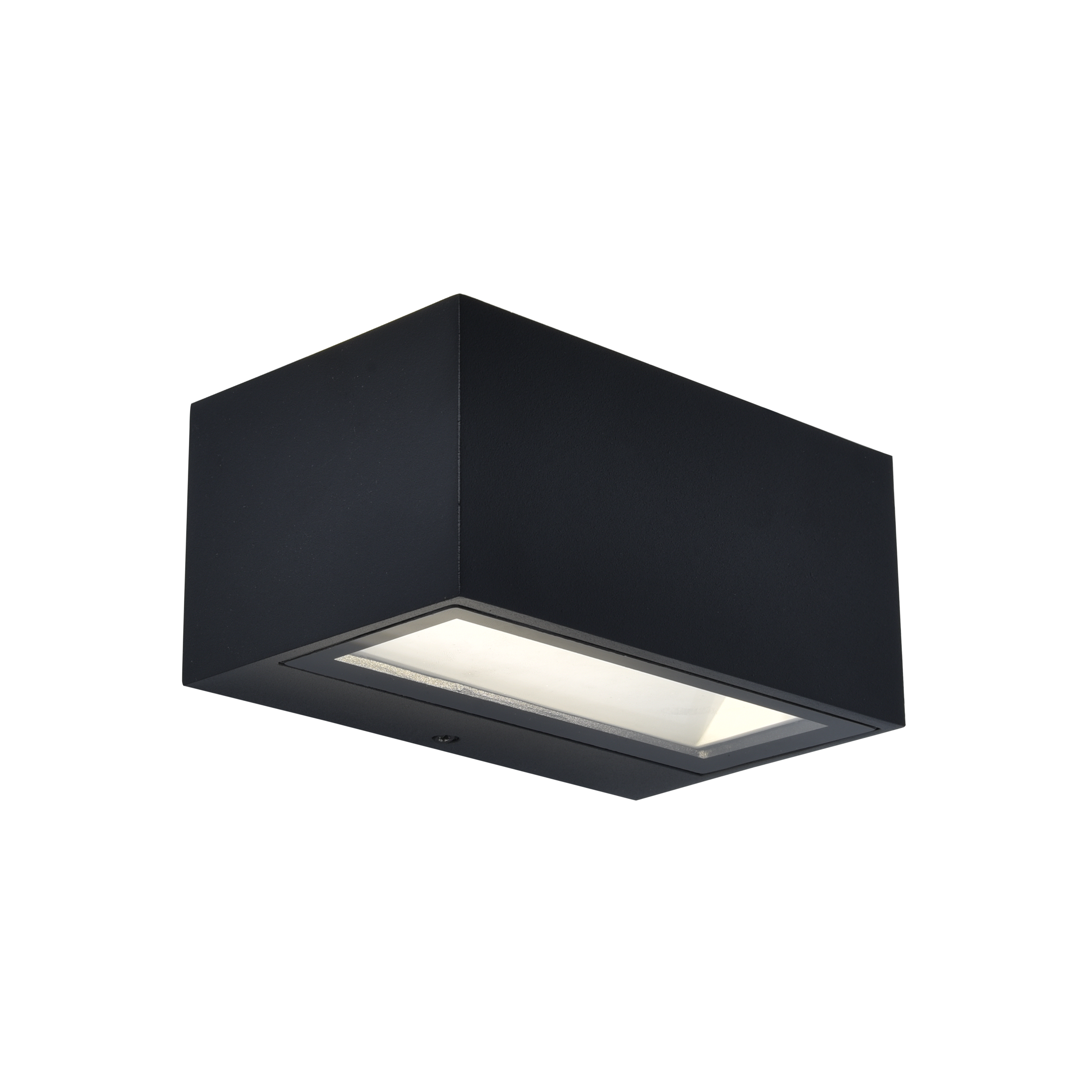 Applique LED da esterno design Brandsen doppia luce nero IP54, luce bianco naturale 1300 lumen ...