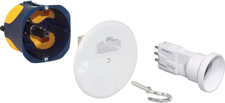 Boîte d'encastrement DCL pour plafond diam.67 P.50 | Leroy Merlin