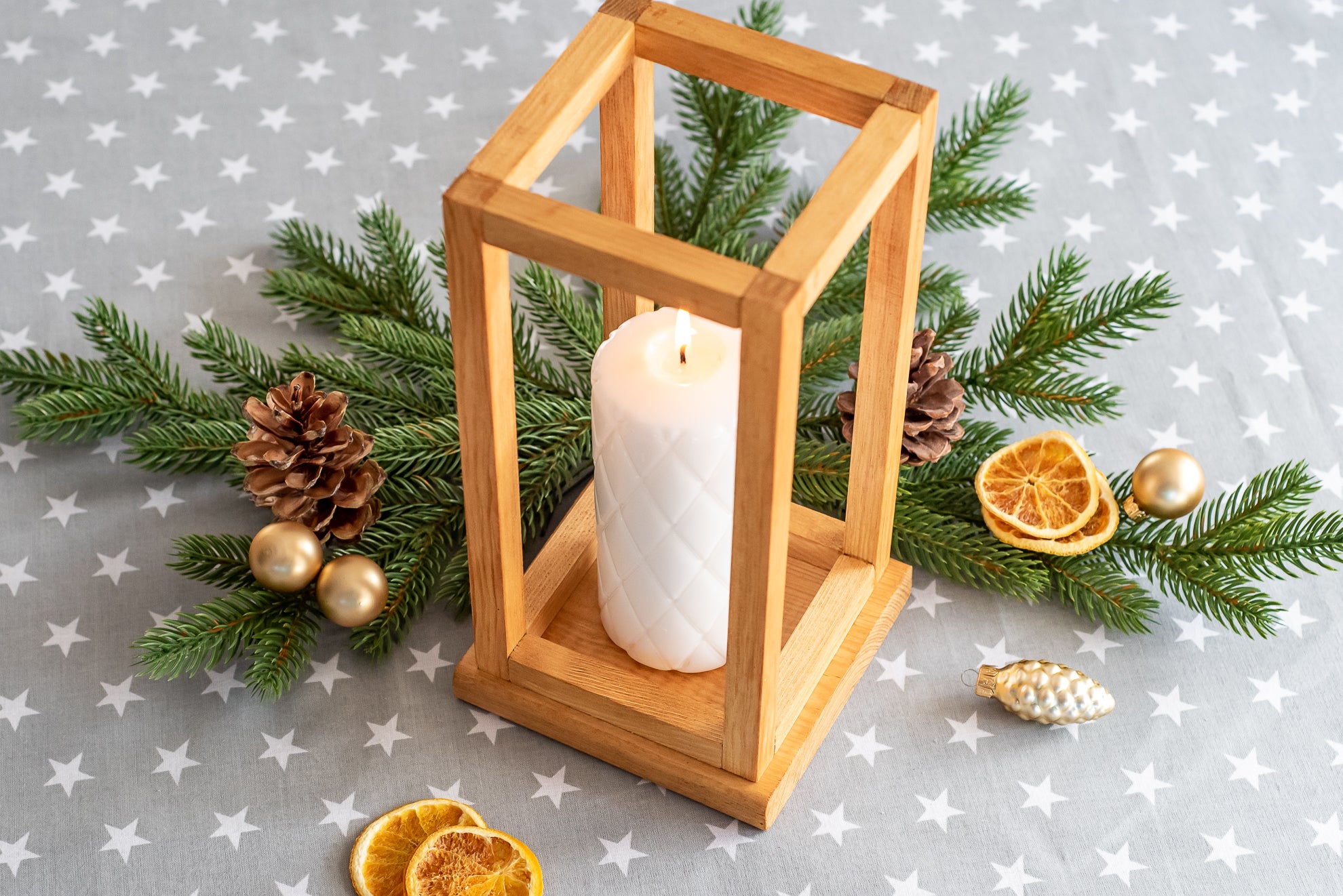 Świąteczny lampion – DIY - Leroy Merlin