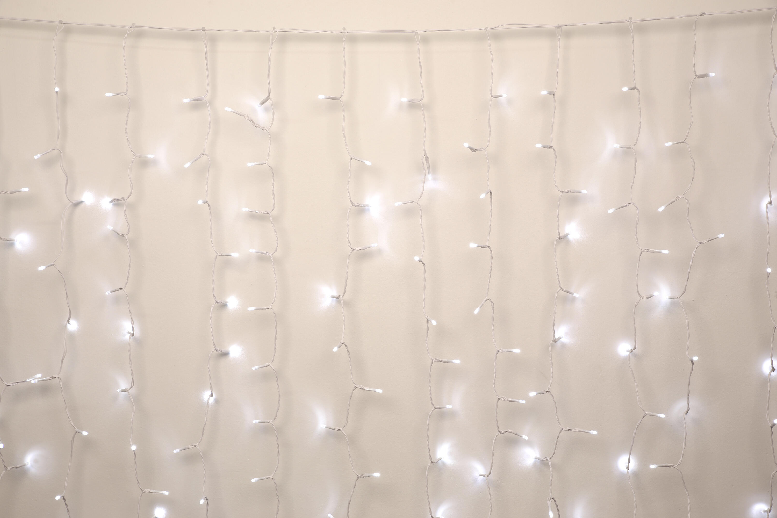 Cortina de luces 600 LED 3x2 m blanco | Leroy Merlin