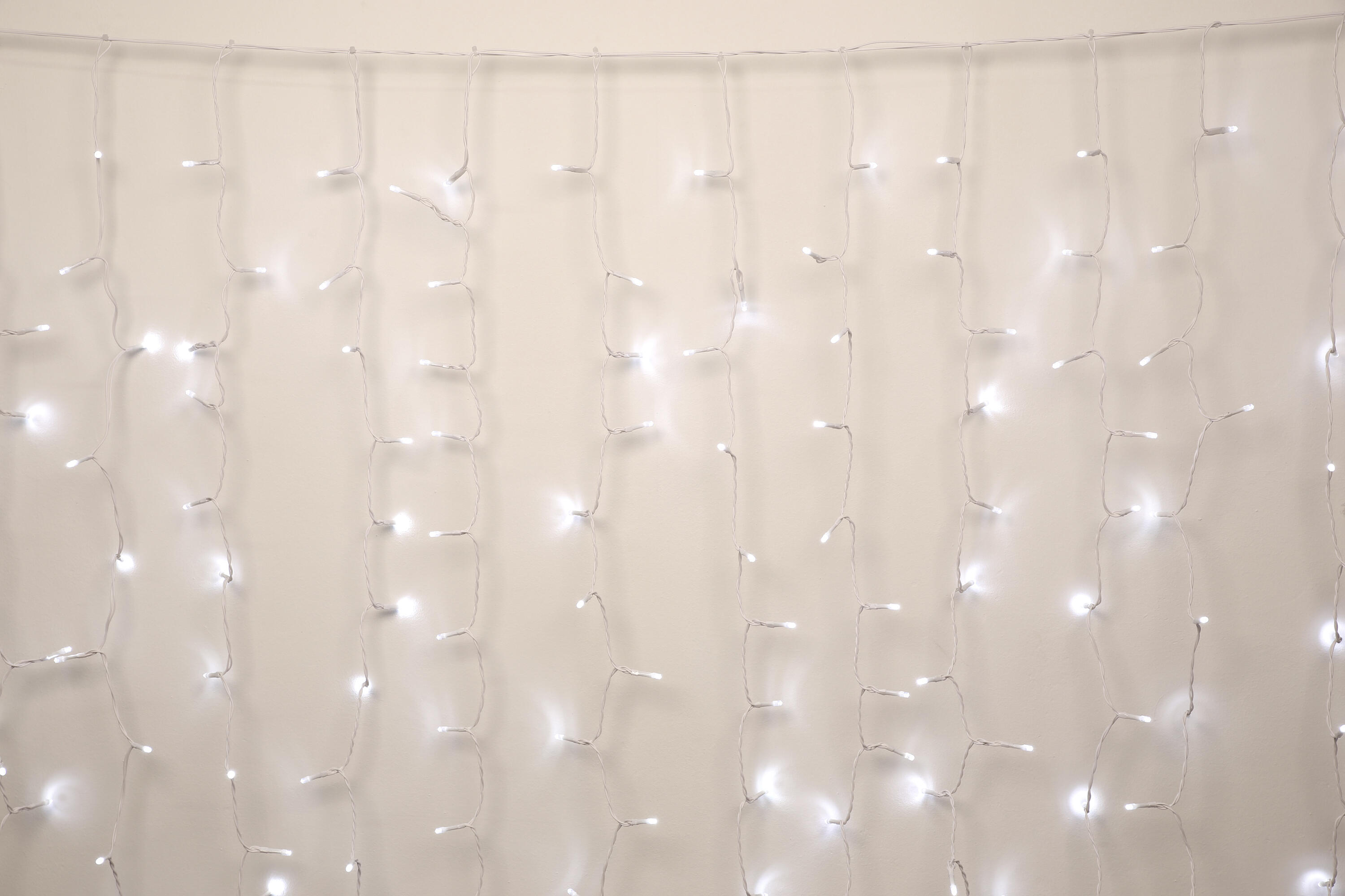 Cortina de luces 600 LED 2x3 m blanco | Leroy Merlin