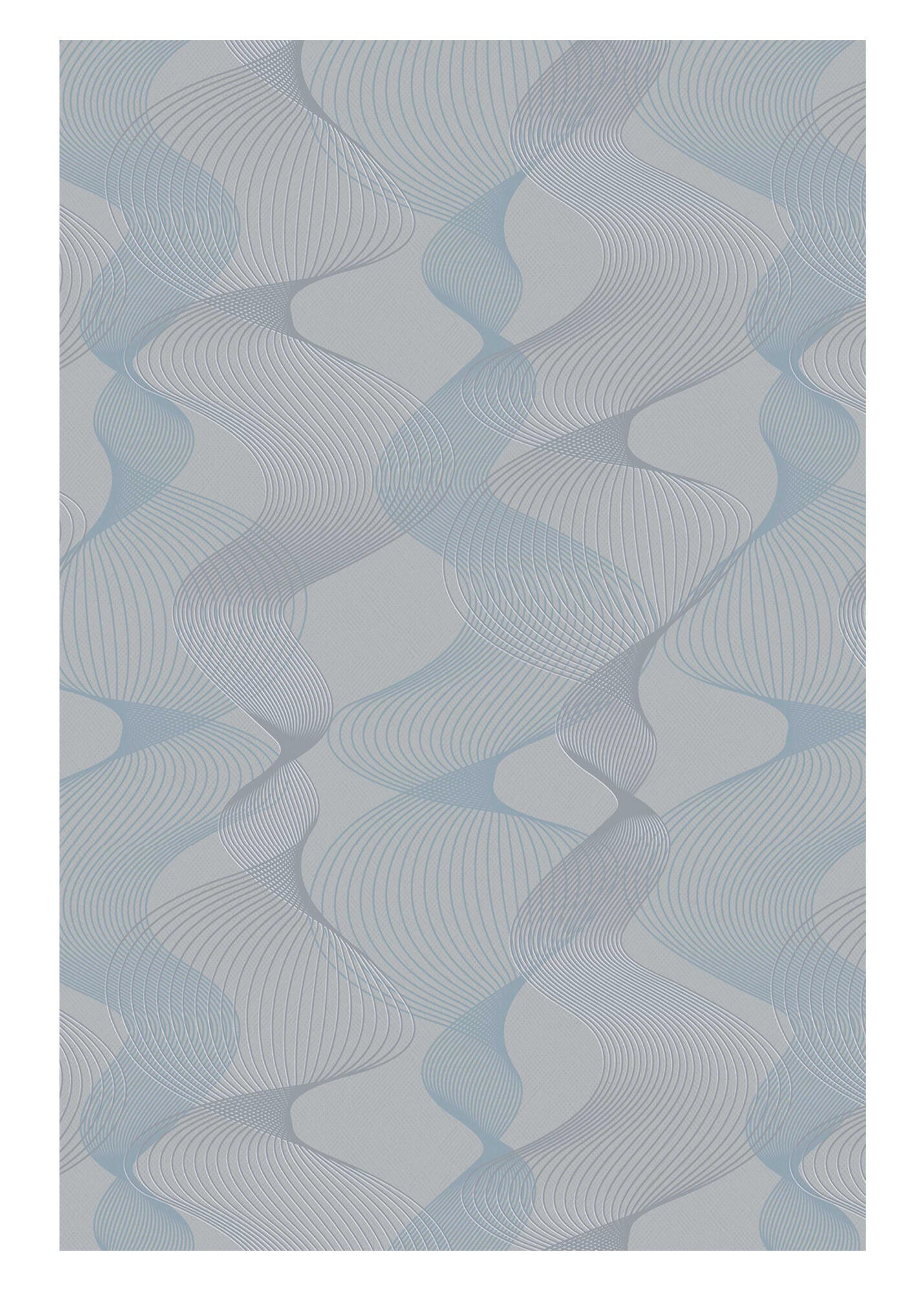 Papel pintado vinilo aplicación cola en pared Geométrico Ondas 507025 ...