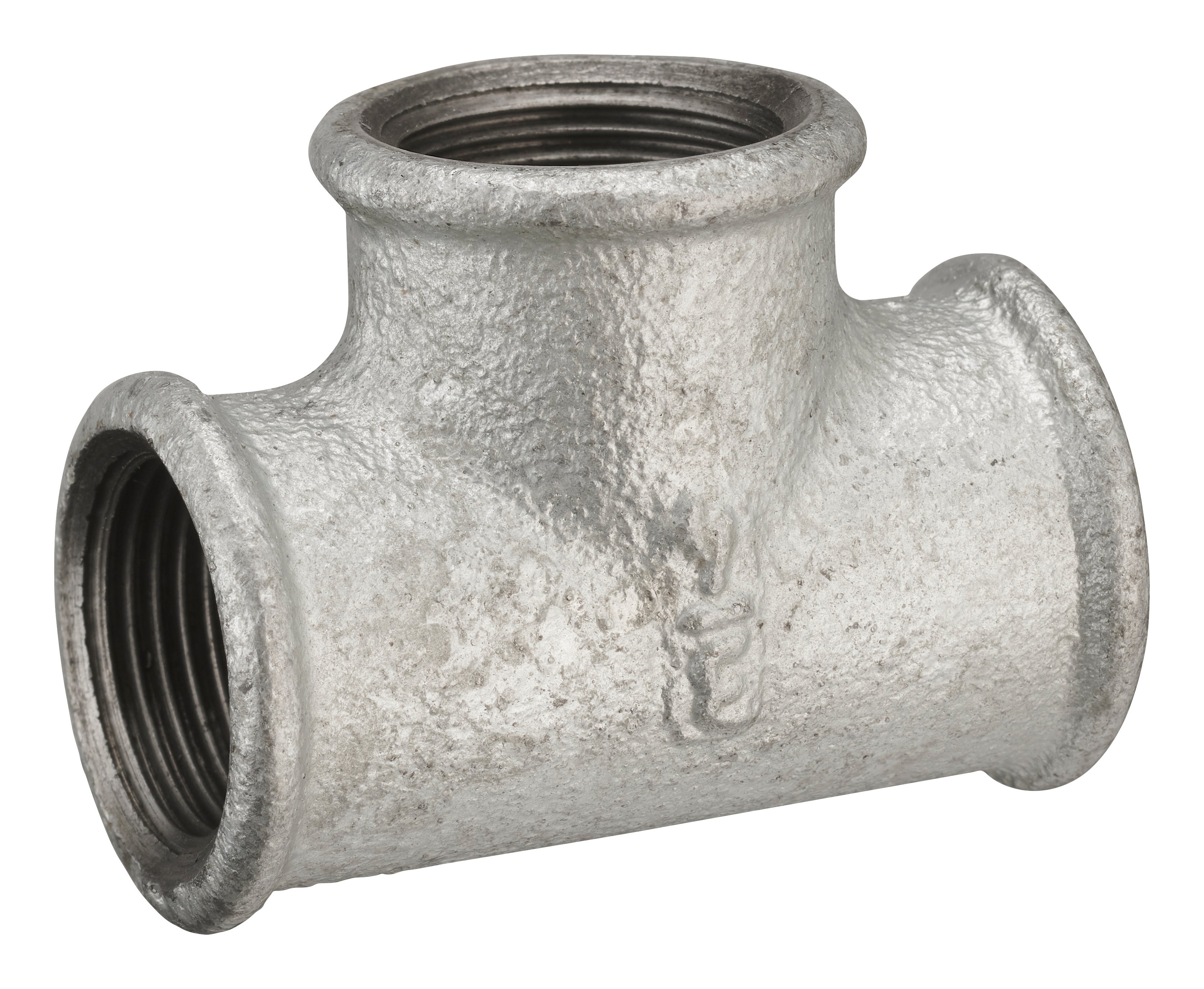 Té pour tube en acier galvanisé / 33 x 42 mm | Leroy Merlin