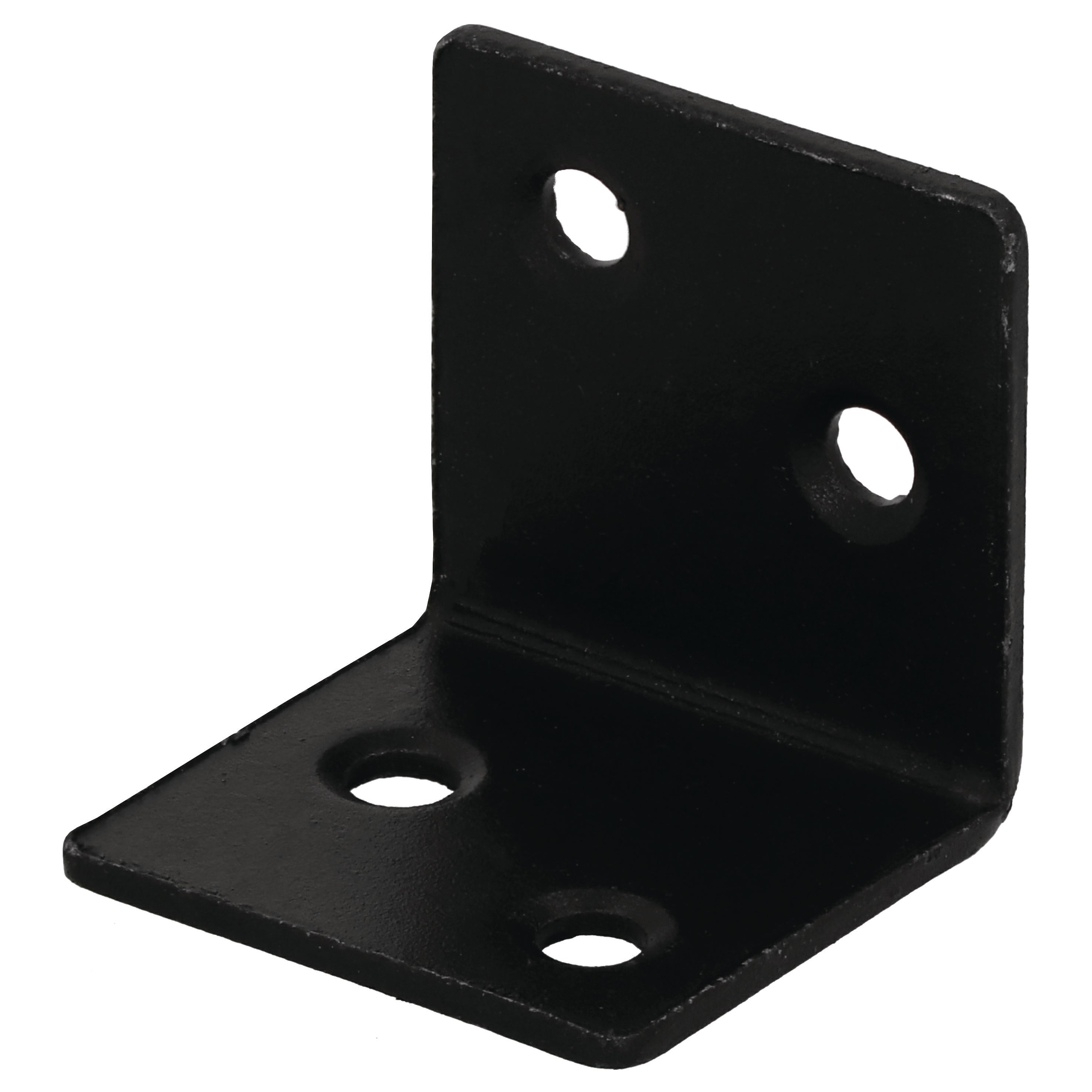 Escuadra de montaje ángulo 90º acero galvanizado negro medidas 120x100 ...